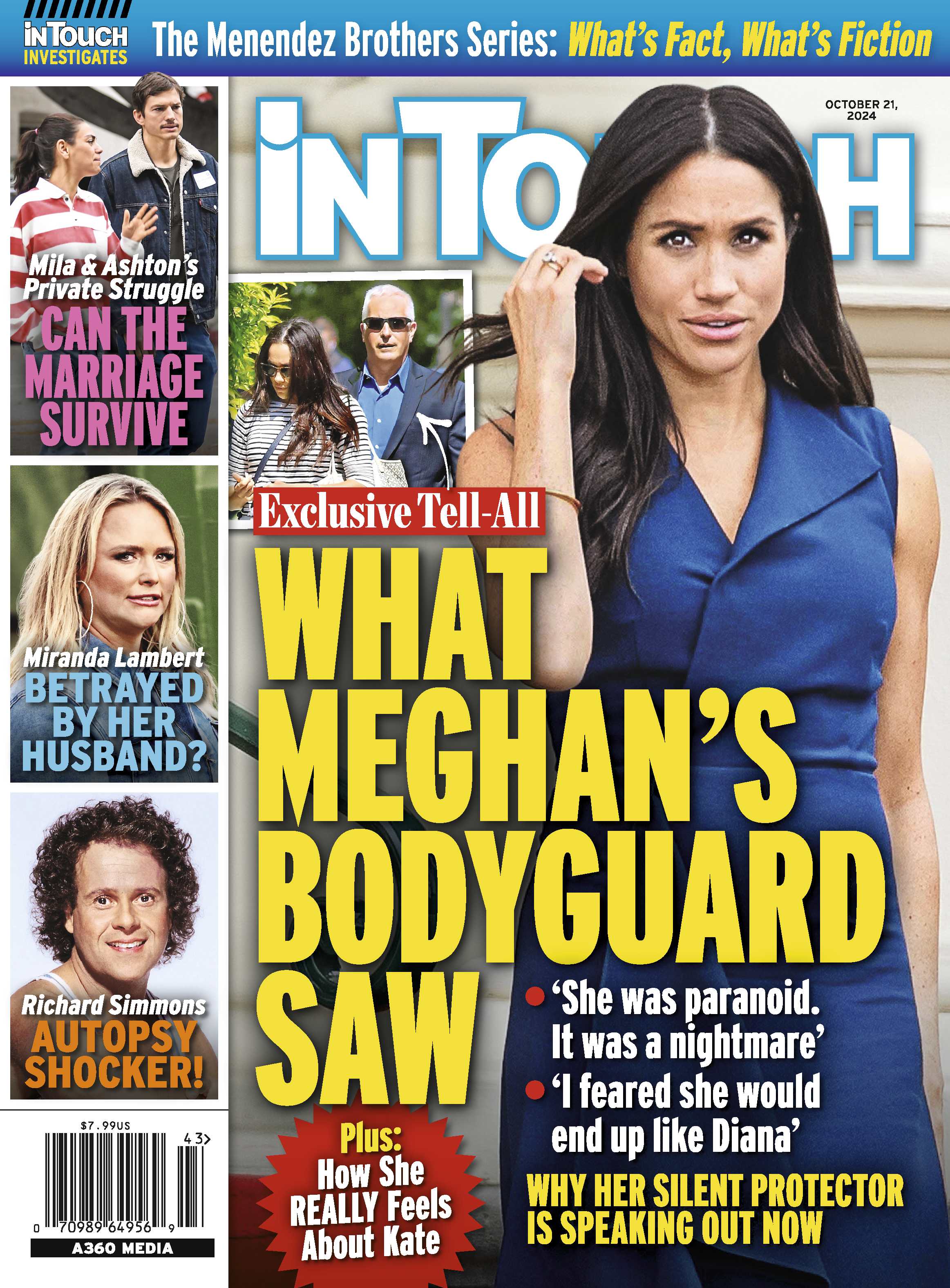 InTouch - 10.21.24 What Meghan's Bodyguard Saw – Magazine Shop US