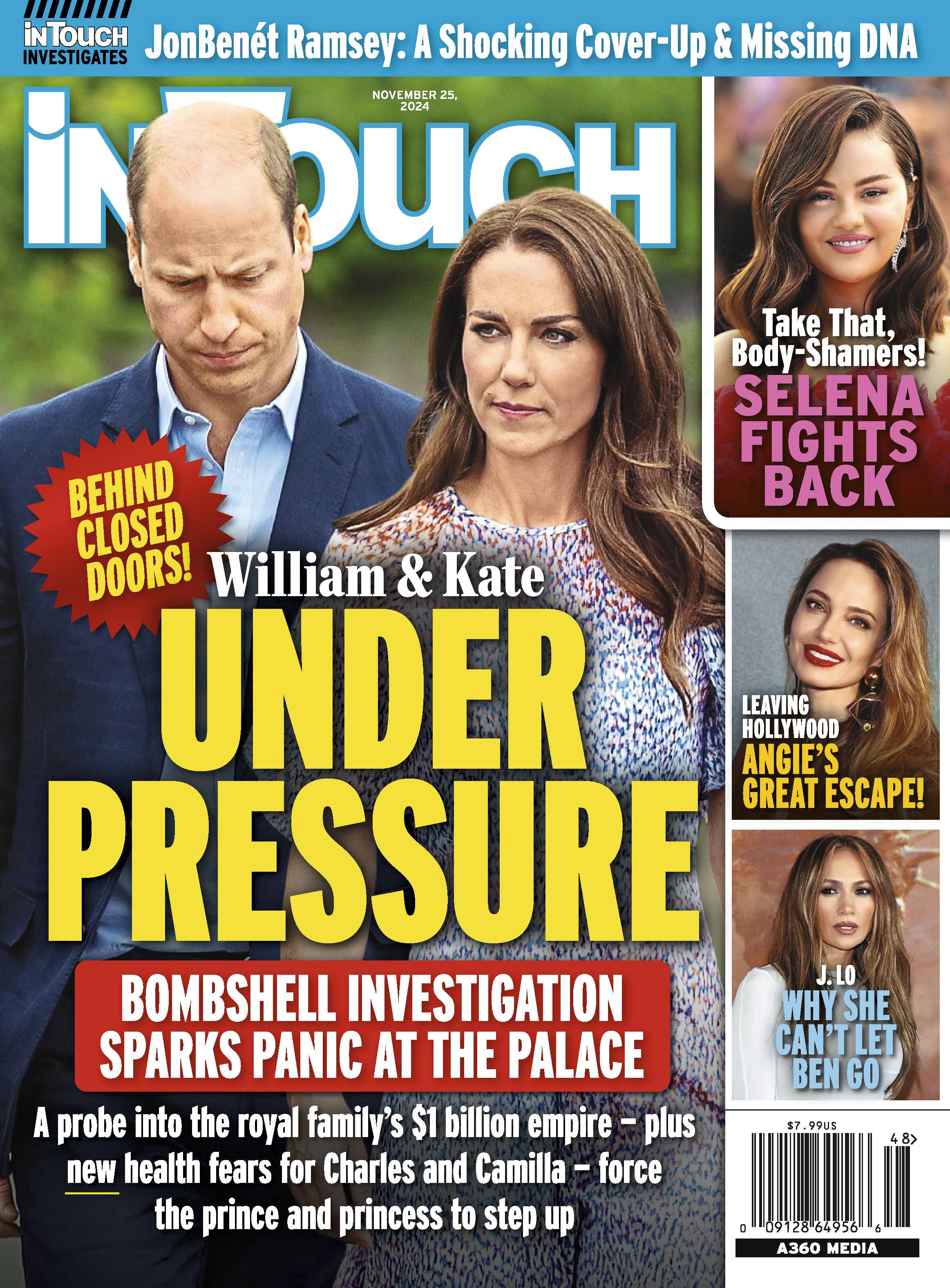 InTouch - 11.25.24 William & Kate Under Pressure – Magazine Shop US