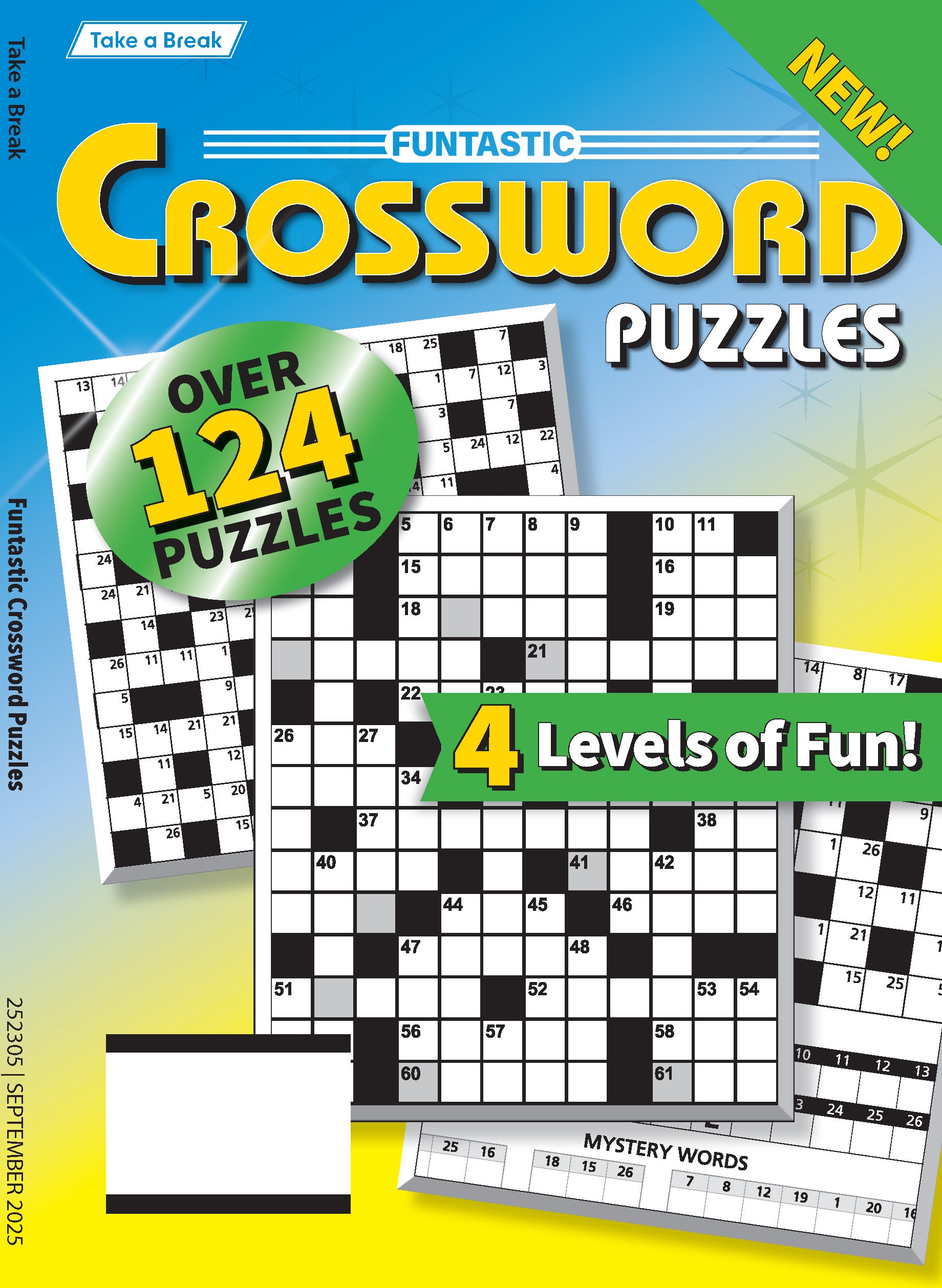 Take a Break - Funtastic Crossword 25.05.30: Over 124 Puzzles, 4 Level ...