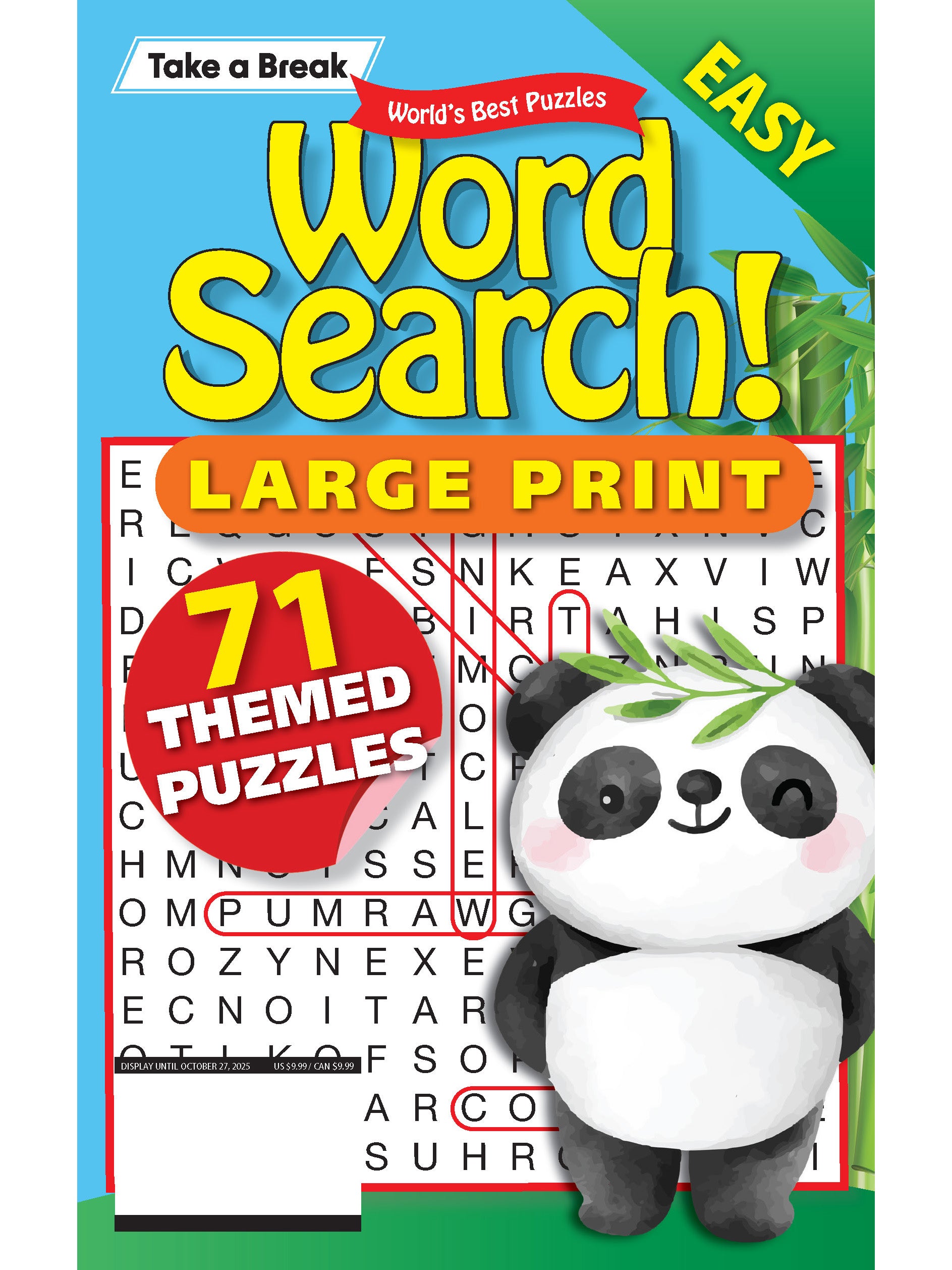 World's Best Puzzle - Word Search 25.07.25: Large Print, 71 Themed Puz ...