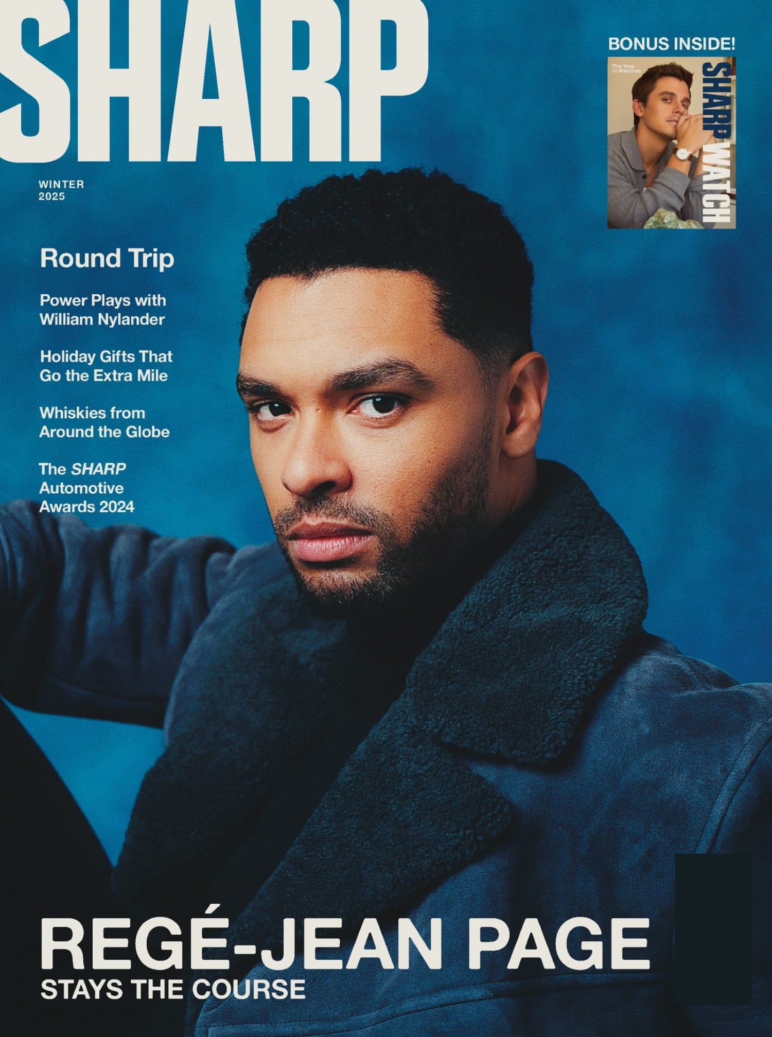 Sharp Magazine - Winter 2025: Regé-Jean Page Stays The Course, Power P – Magazine Shop US