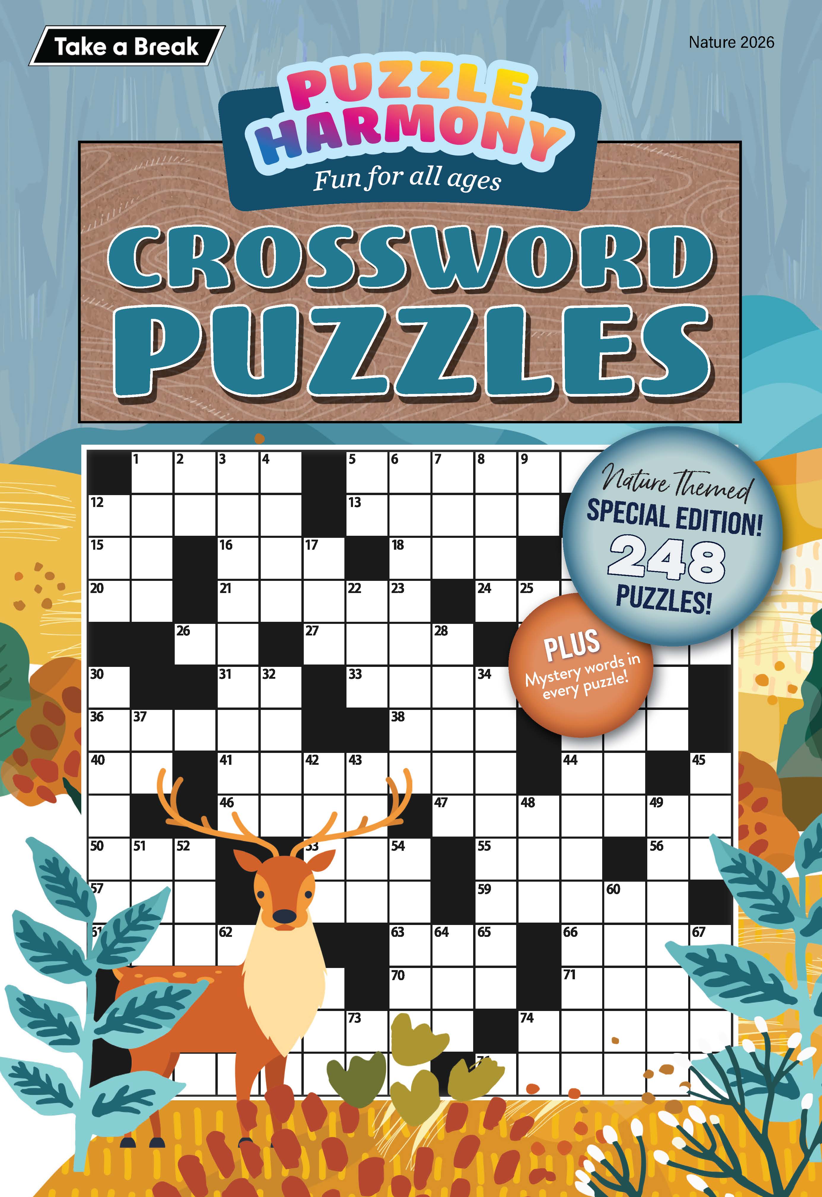 Puzzle Harmony - Crossword Nature's Beauty Special: 248 Nature Themed ...