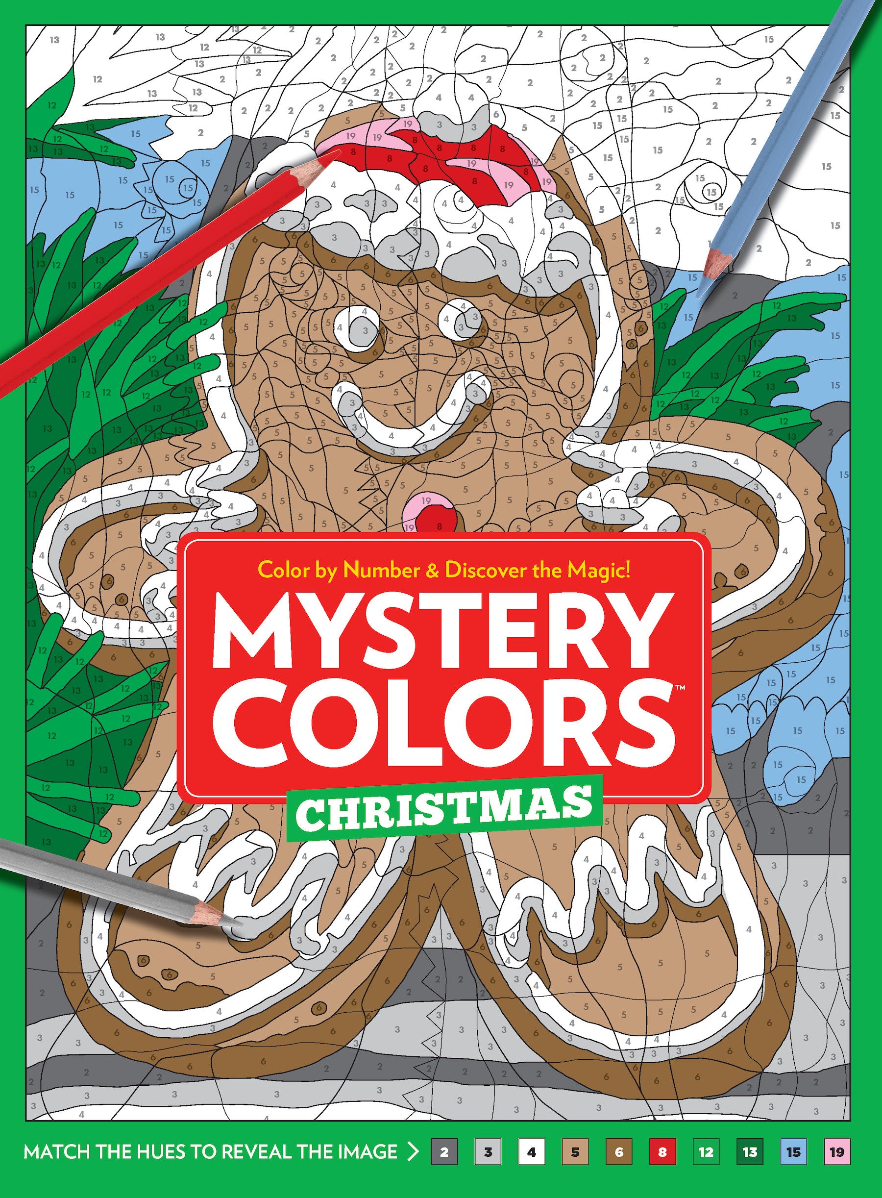 Mystery Colors - Christmas Color By Number: Unveil Festive Scenes With ...