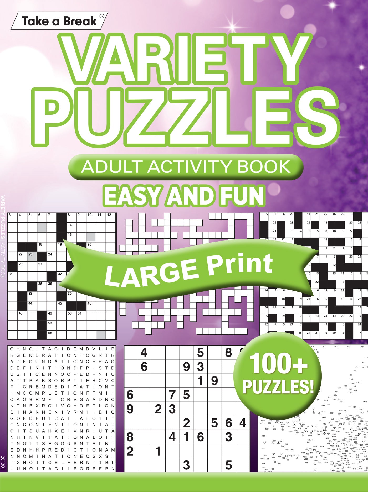 Variety Puzzles - 26.03.20: Easy & Fun Adult Activity Book, Over 100 L ...