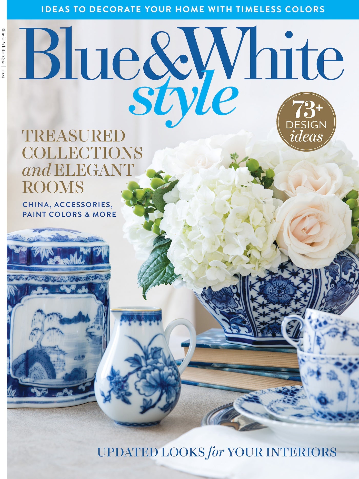 Blue & White Style - 73+ Design Ideas, Treasured Collections, Elegant ...