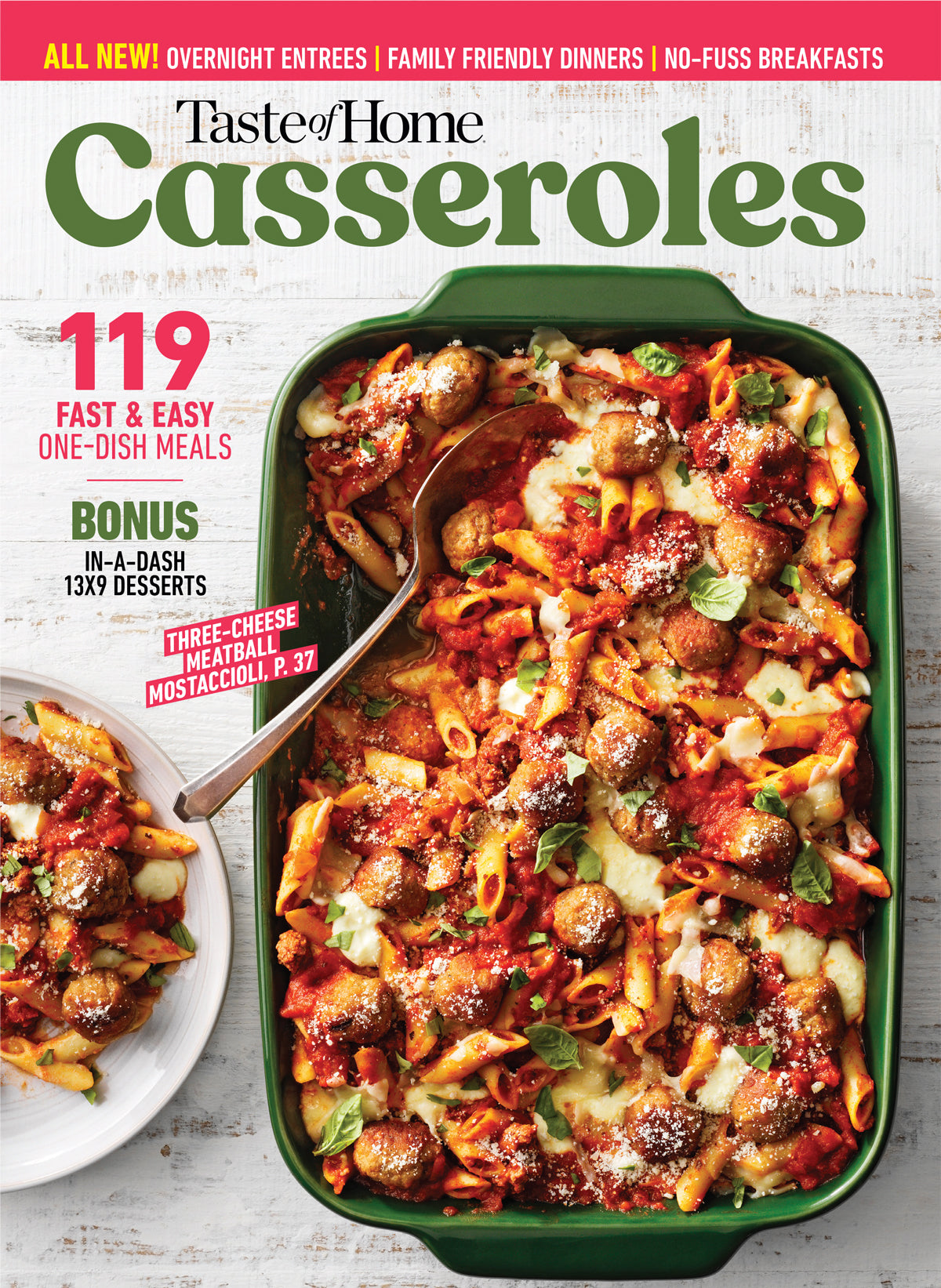 Taste of Home - Casseroles: 119 Fast & Easy One-Dish Meals, Overnight ...