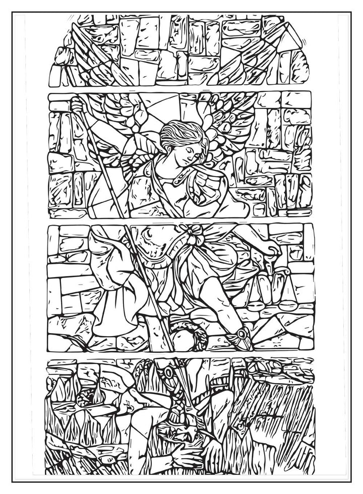 coloring pages glass
