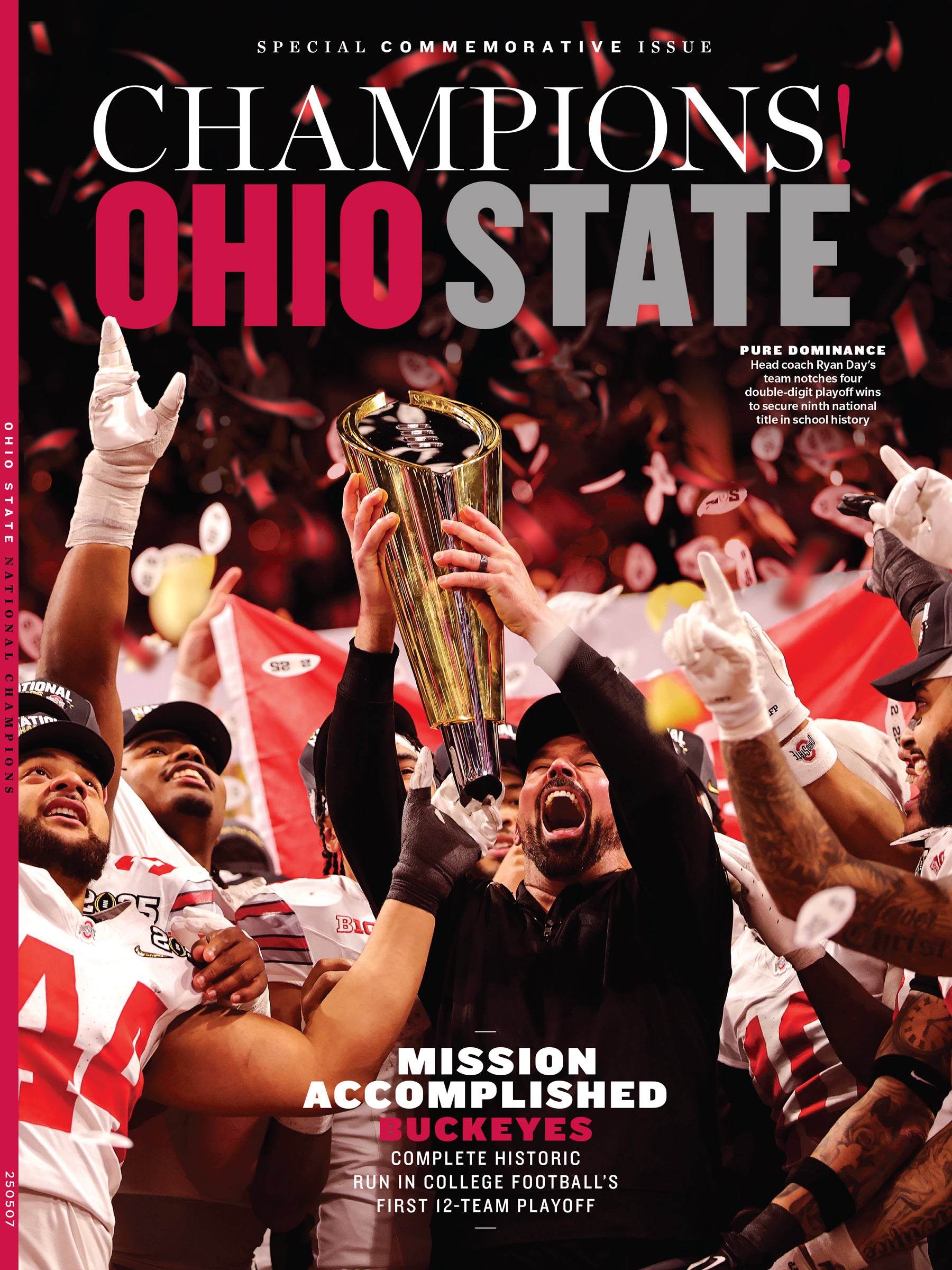 Ohio State 2025 NCAA Football Champions - Buckeyes Special Commemorati ...
