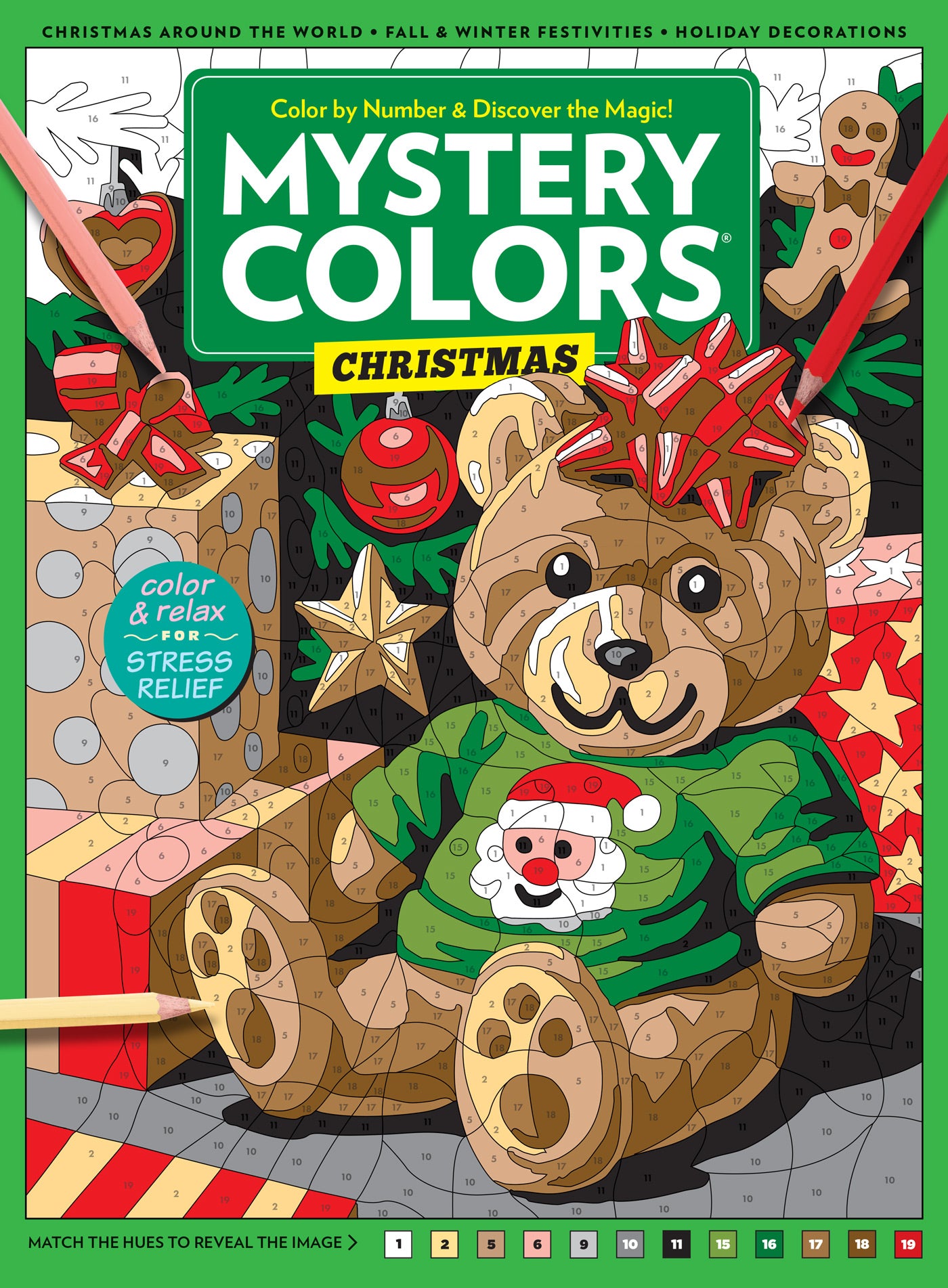 Mystery Colors - Holiday 2025: 50+ Pages Of Creative Inspiration, Chri ...