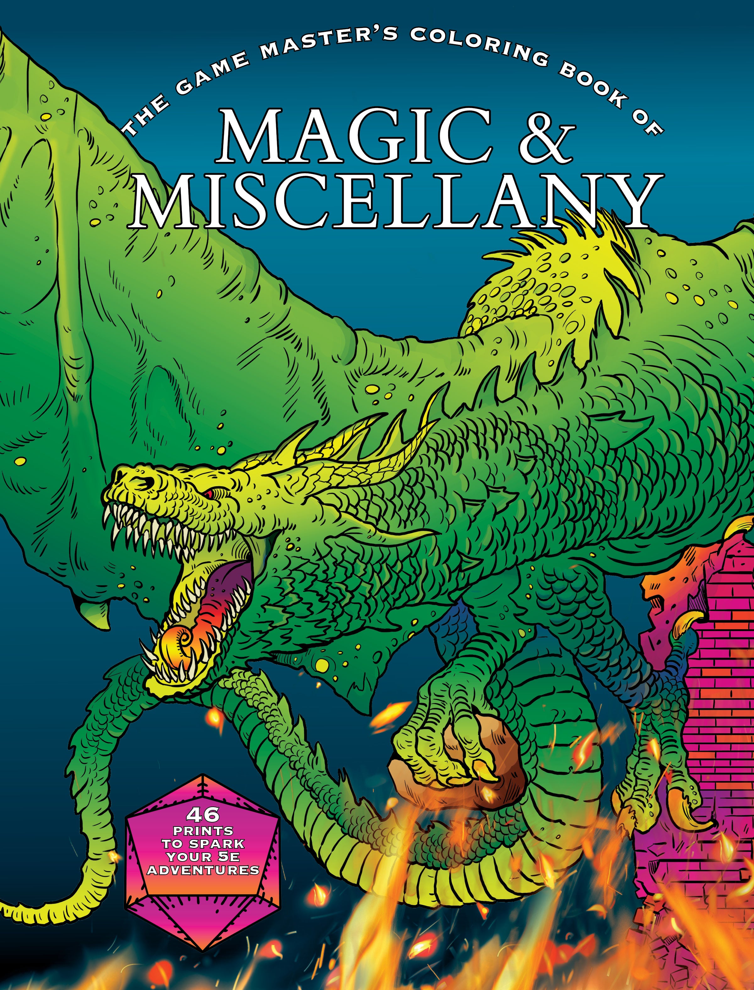 Game Master Coloring Book - Magic and Miscellany: 46 Prints Ready to F ...