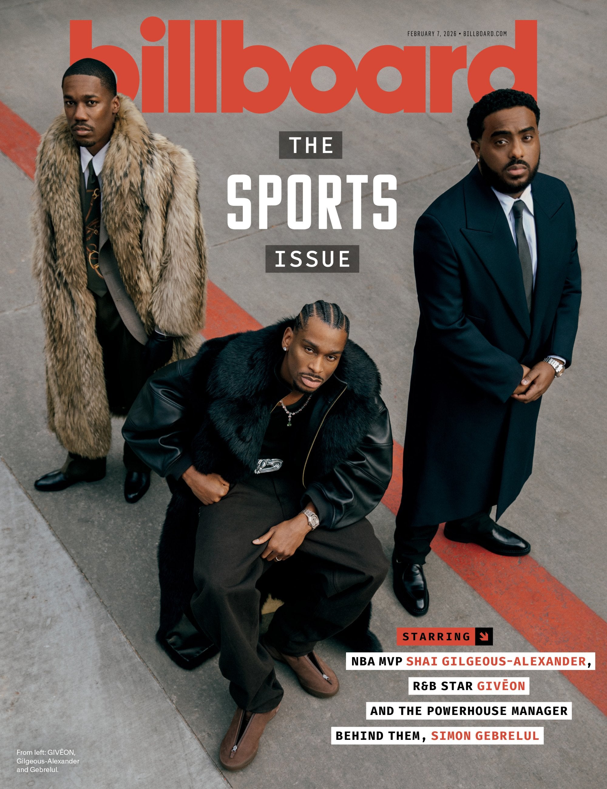 Billboard - 26.02.07 Edition: The Sports Issue, Starring NBA MVP Shai ...