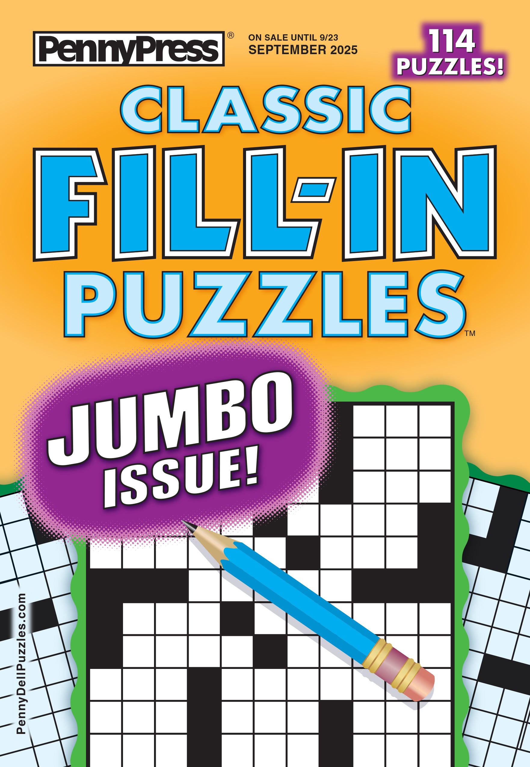Penny Press - Penny’s Classic Fill-In Puzzles: September 2025 Edition ...