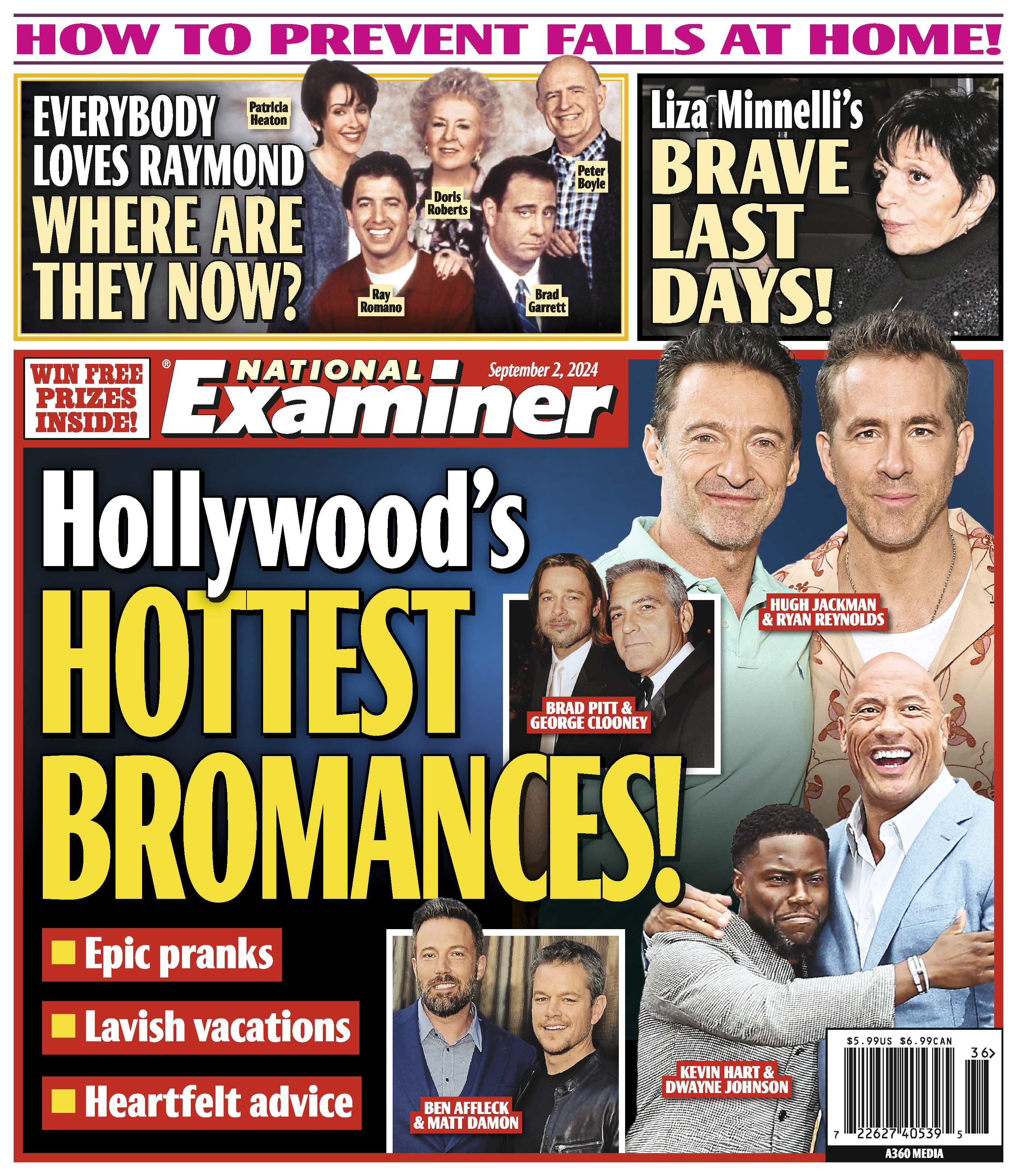 National Examiner - 09.02.24 Hollywood's Hottest Bromances – Magazine ...