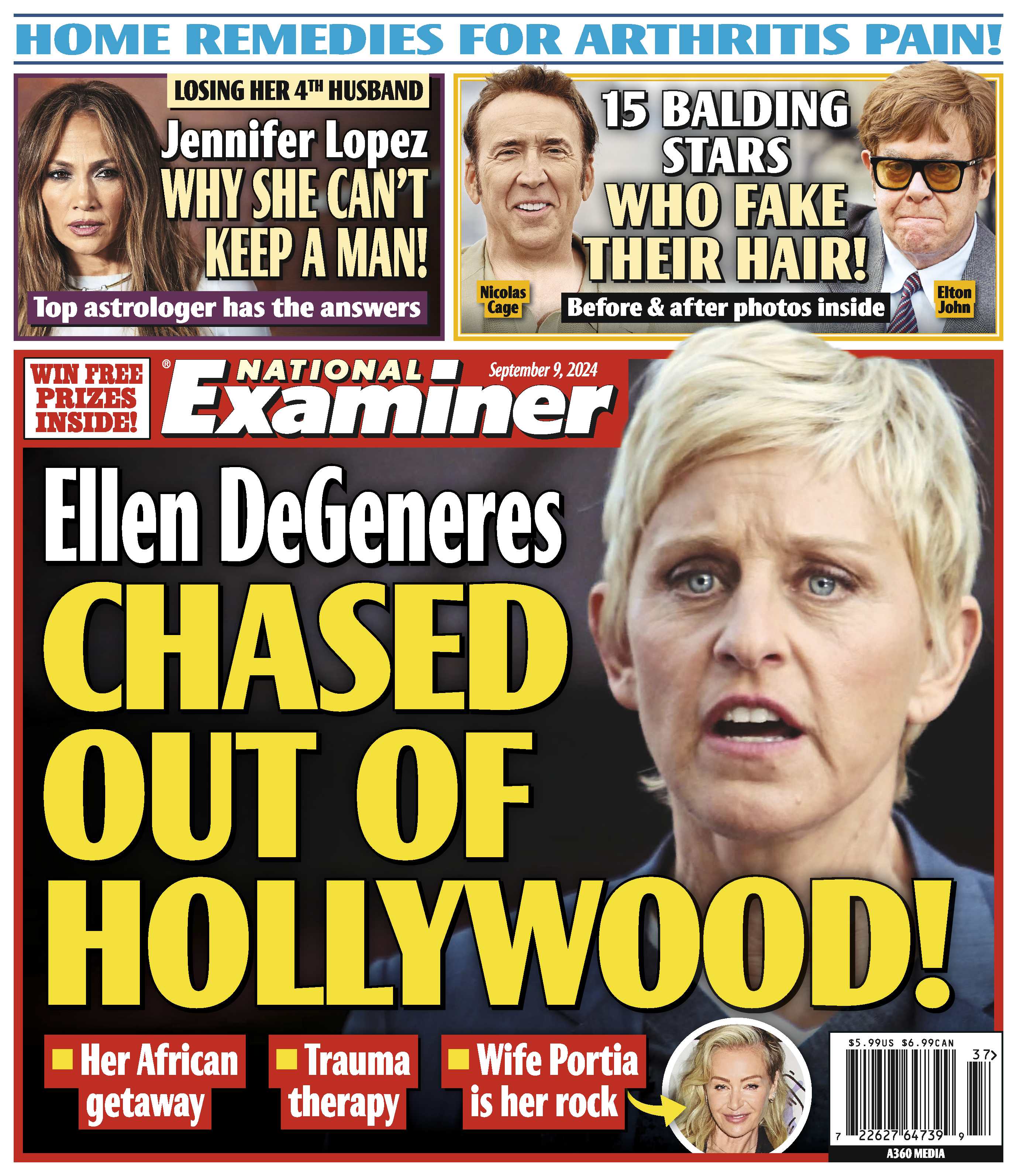 National Examiner - 09.09.24 Ellen Degeneres Chased Out of Hollywood ...