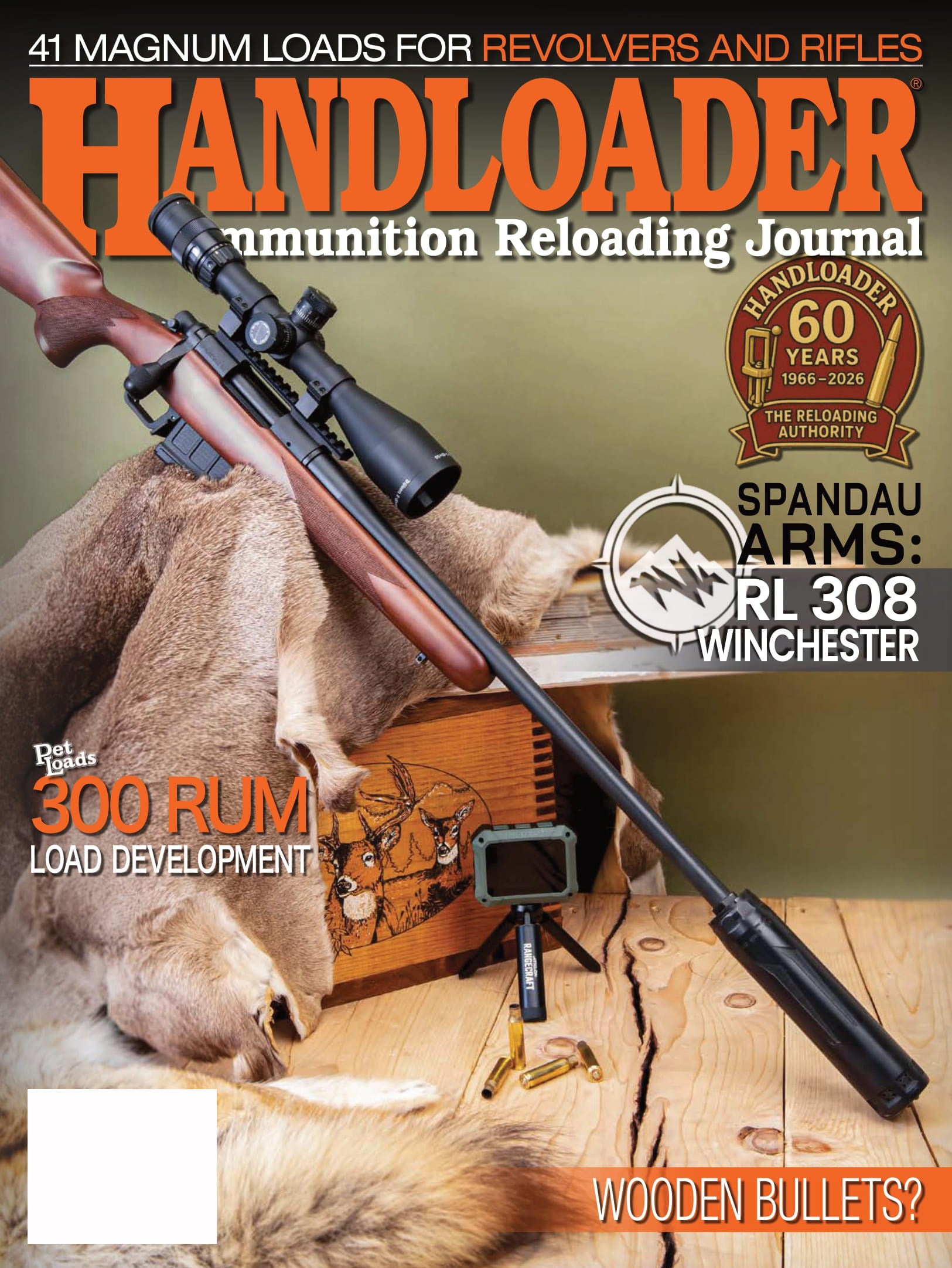 Handloader The Ammunition Reloading Journal - February 2026: 41 Magnum ...