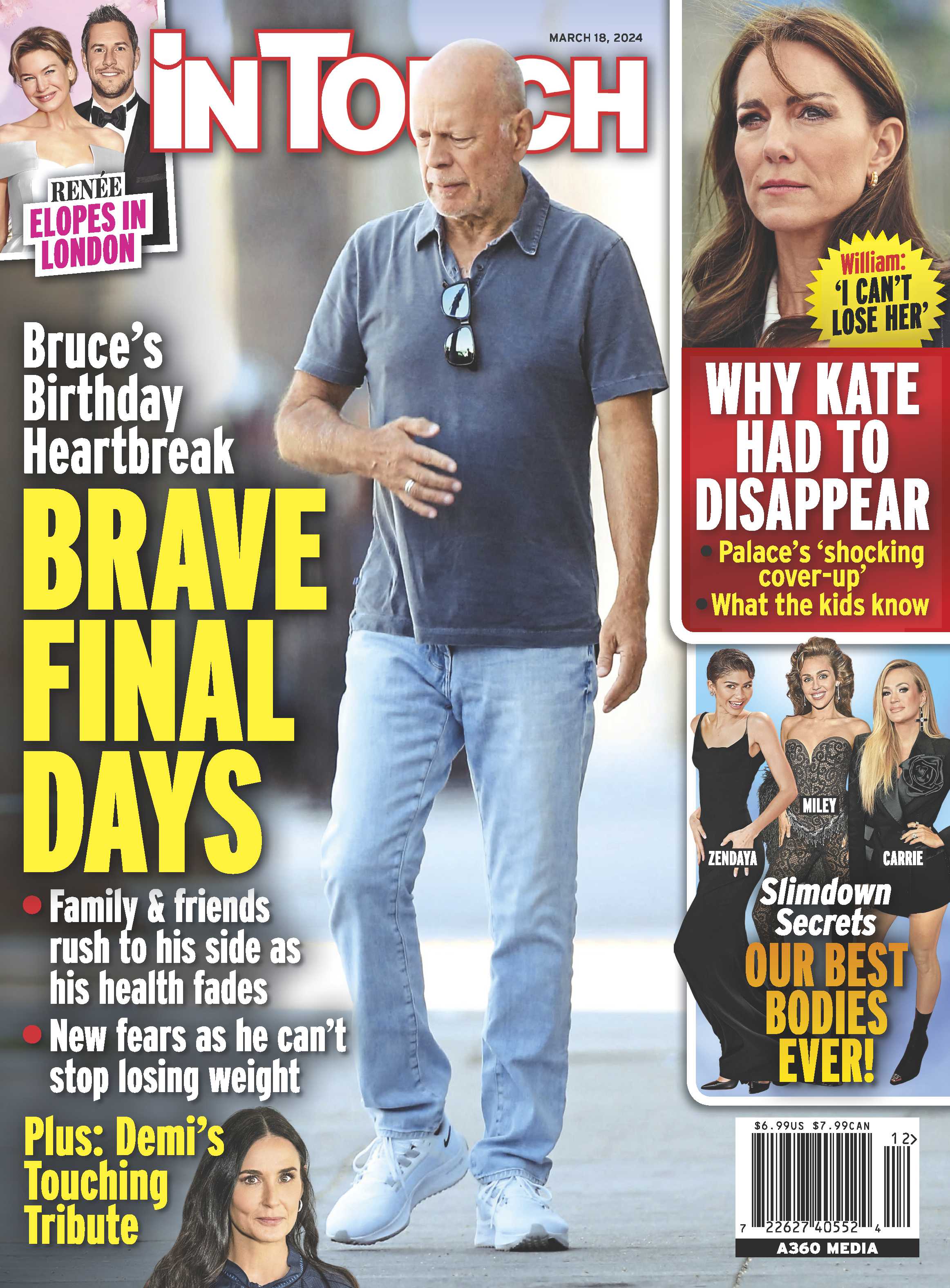 InTouch - Bruce's Birthday Heartbreak 03.18.24 – Magazine Shop US