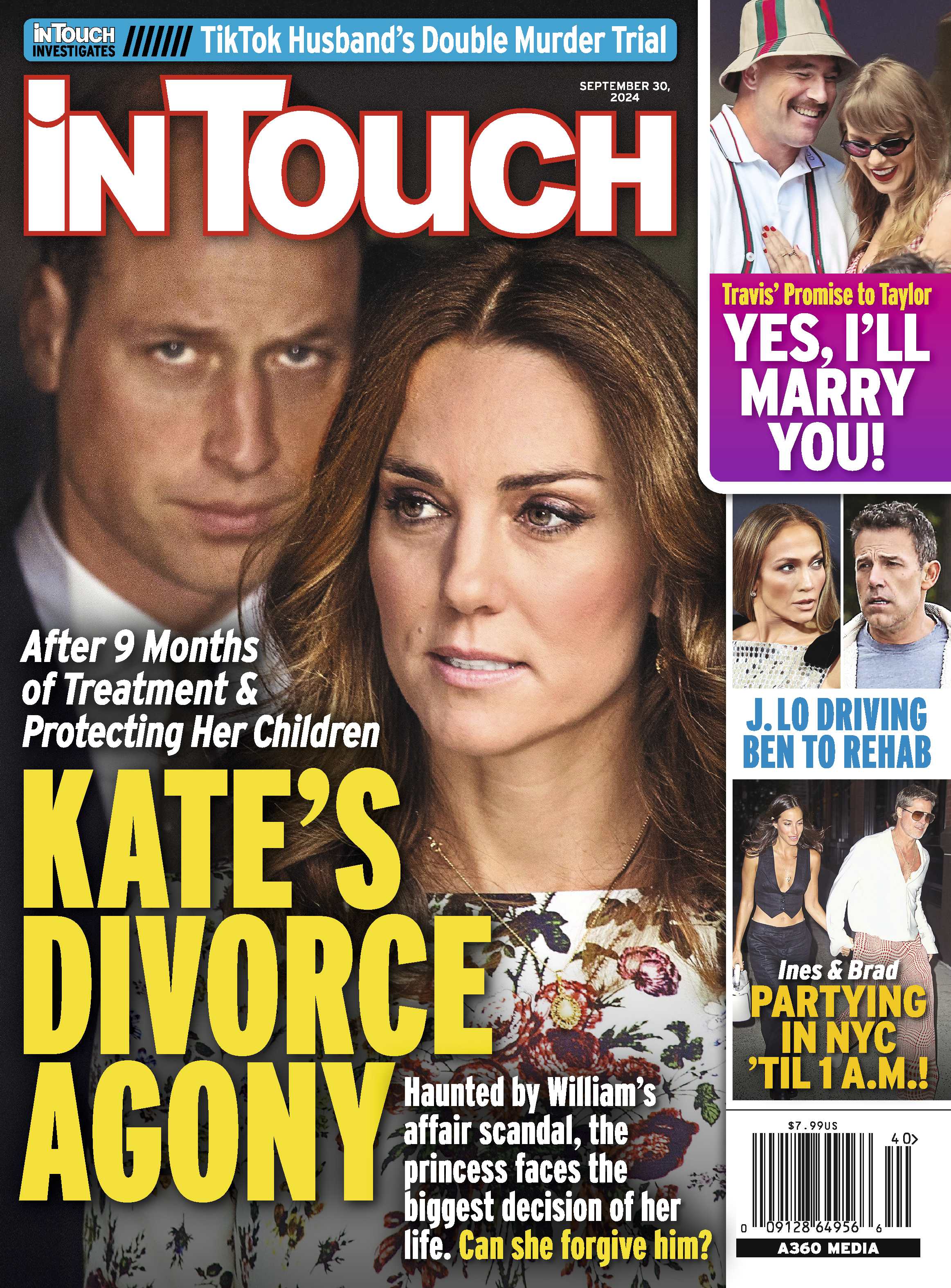 InTouch - 09.30.24 Kate's Divorce Agony – Magazine Shop US