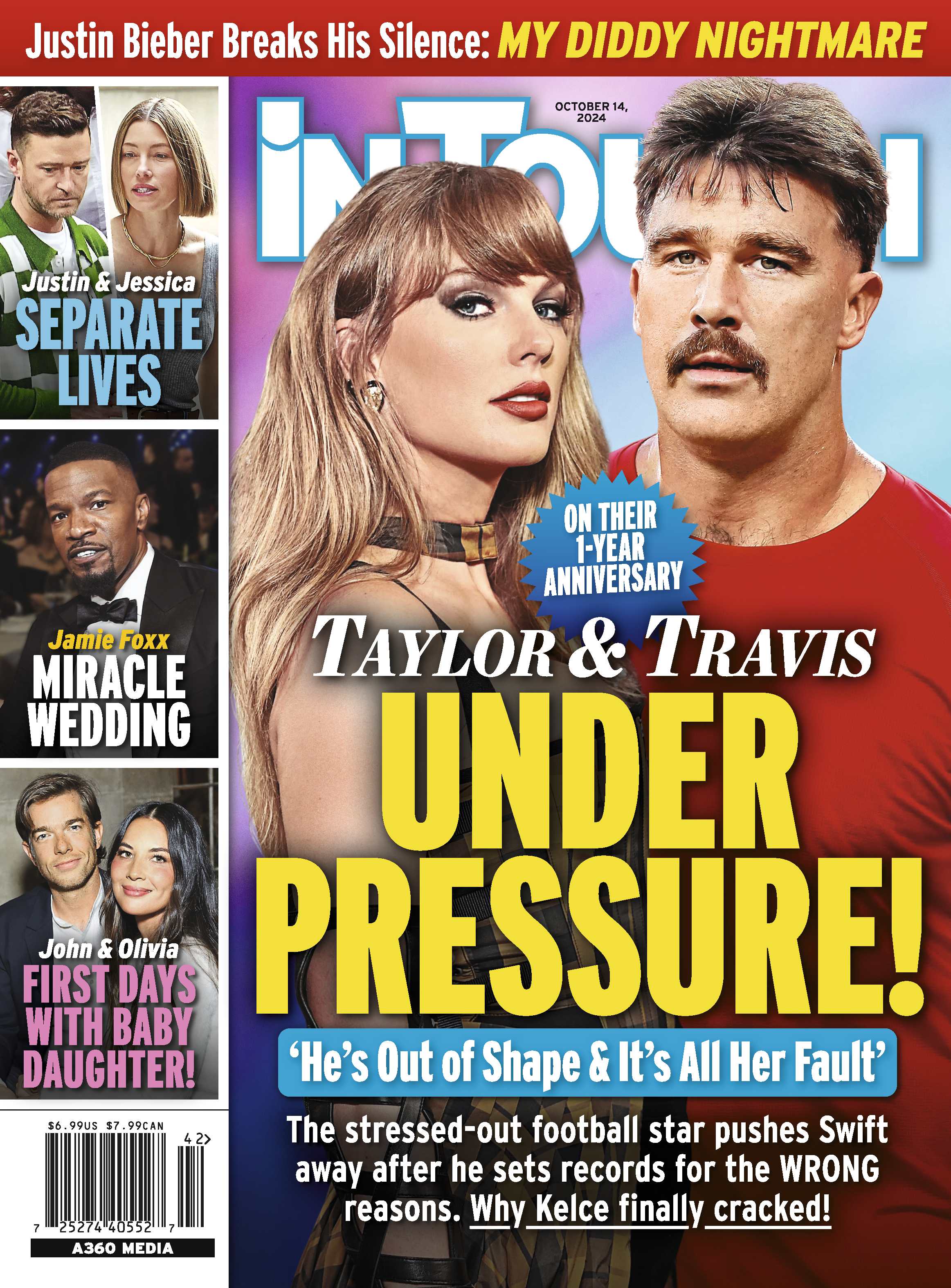 InTouch - 10.14.24 Taylor and Travis Under Pressure – Magazine Shop US