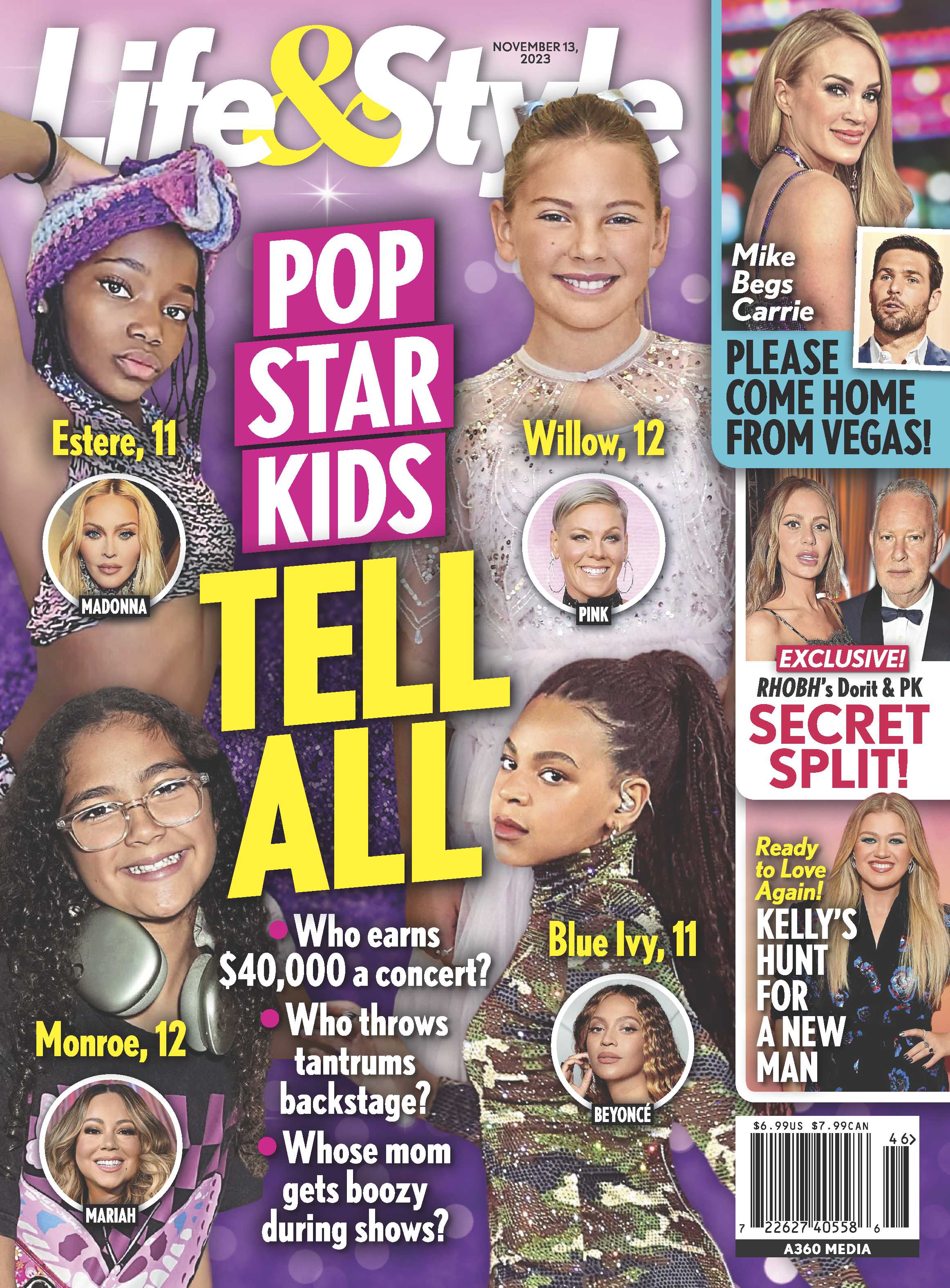 Life & Style - 11.13.23 Pop Star Kids Tell All – Magazine Shop US