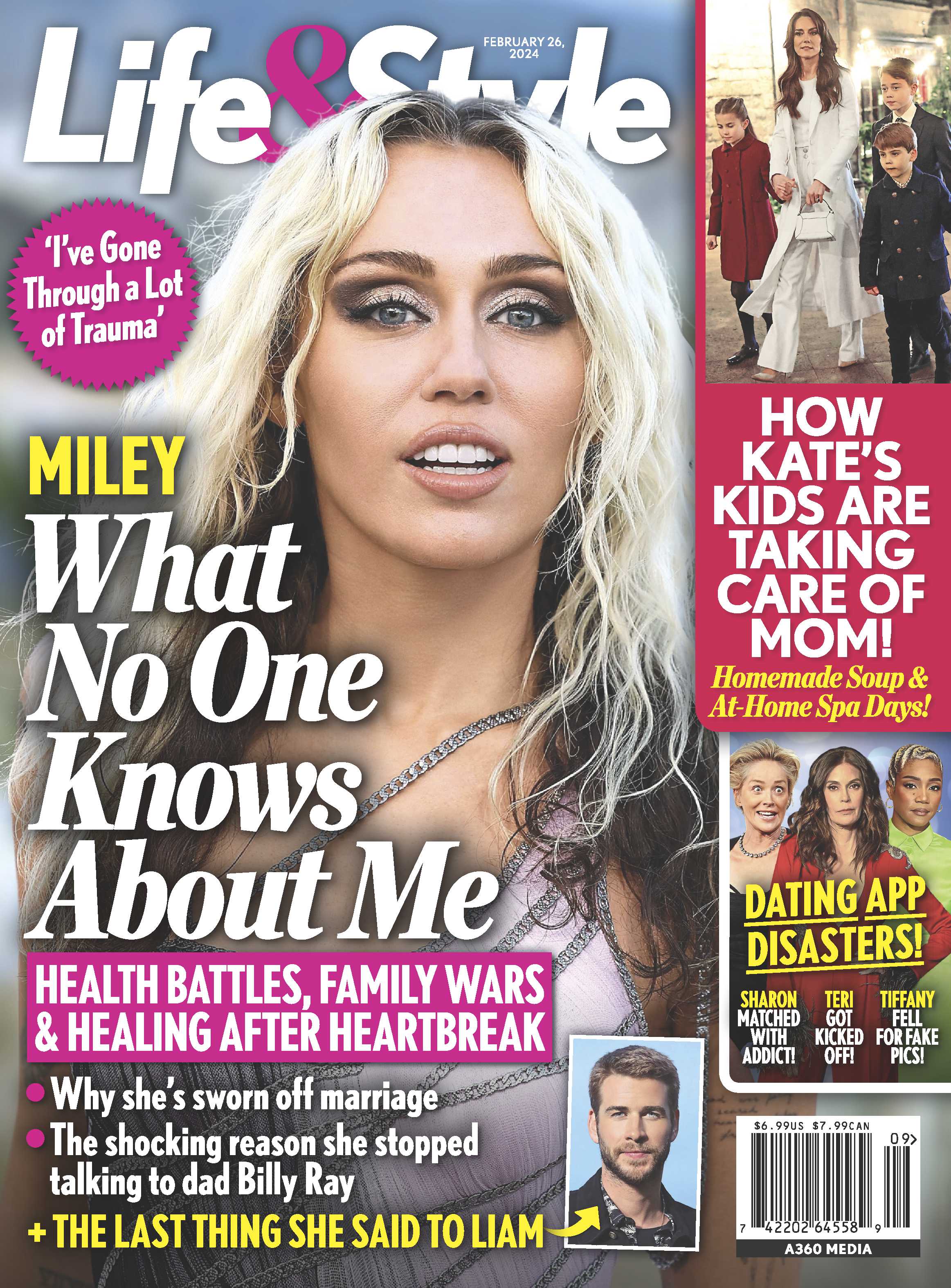 Life & Style - 02.26.24 Miley Cyrus What No One Knows About Me ...
