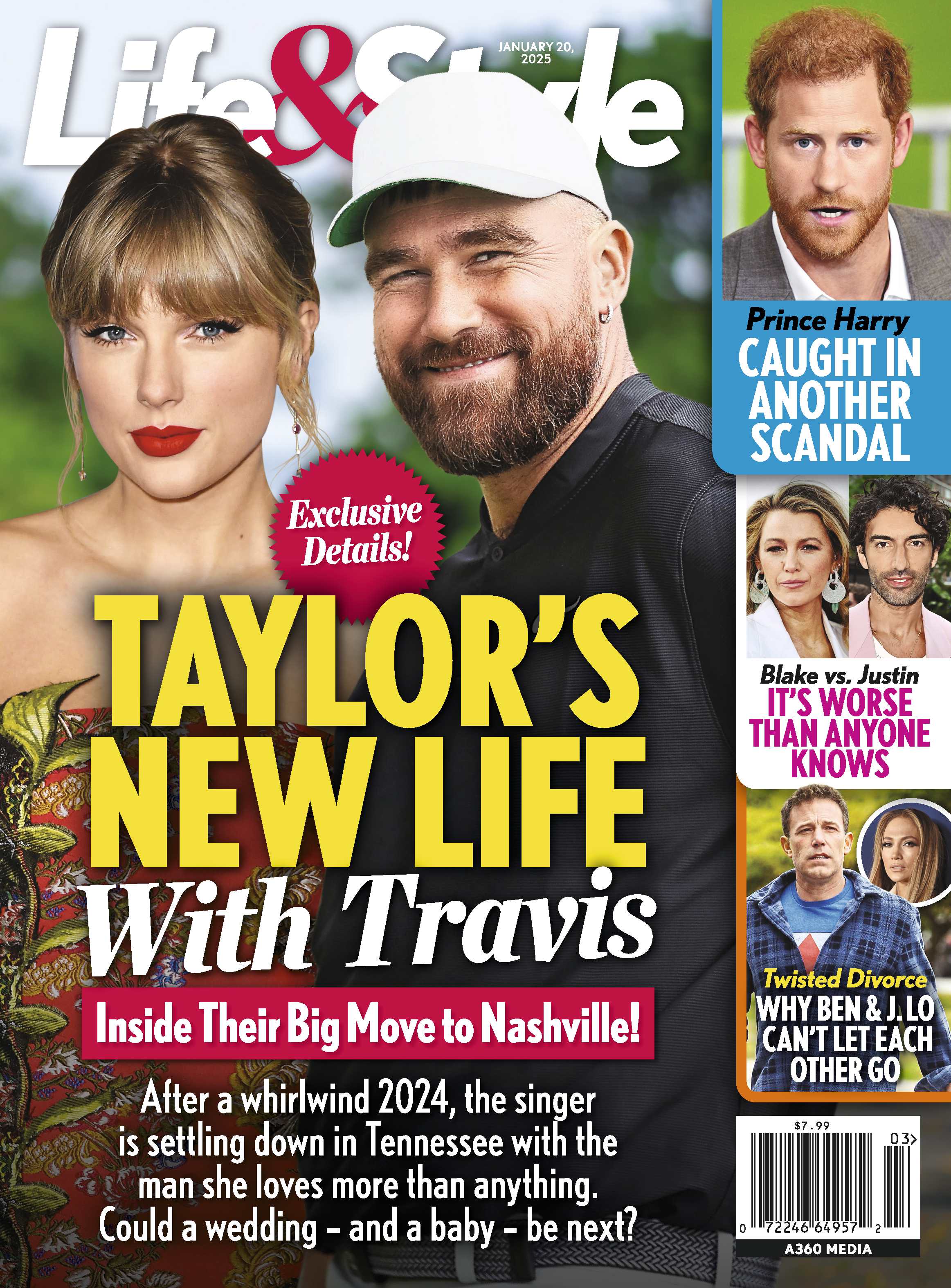 Life & Style - 01.20.25: Taylor Swift's New Life With Travis Kelce, Pr ...