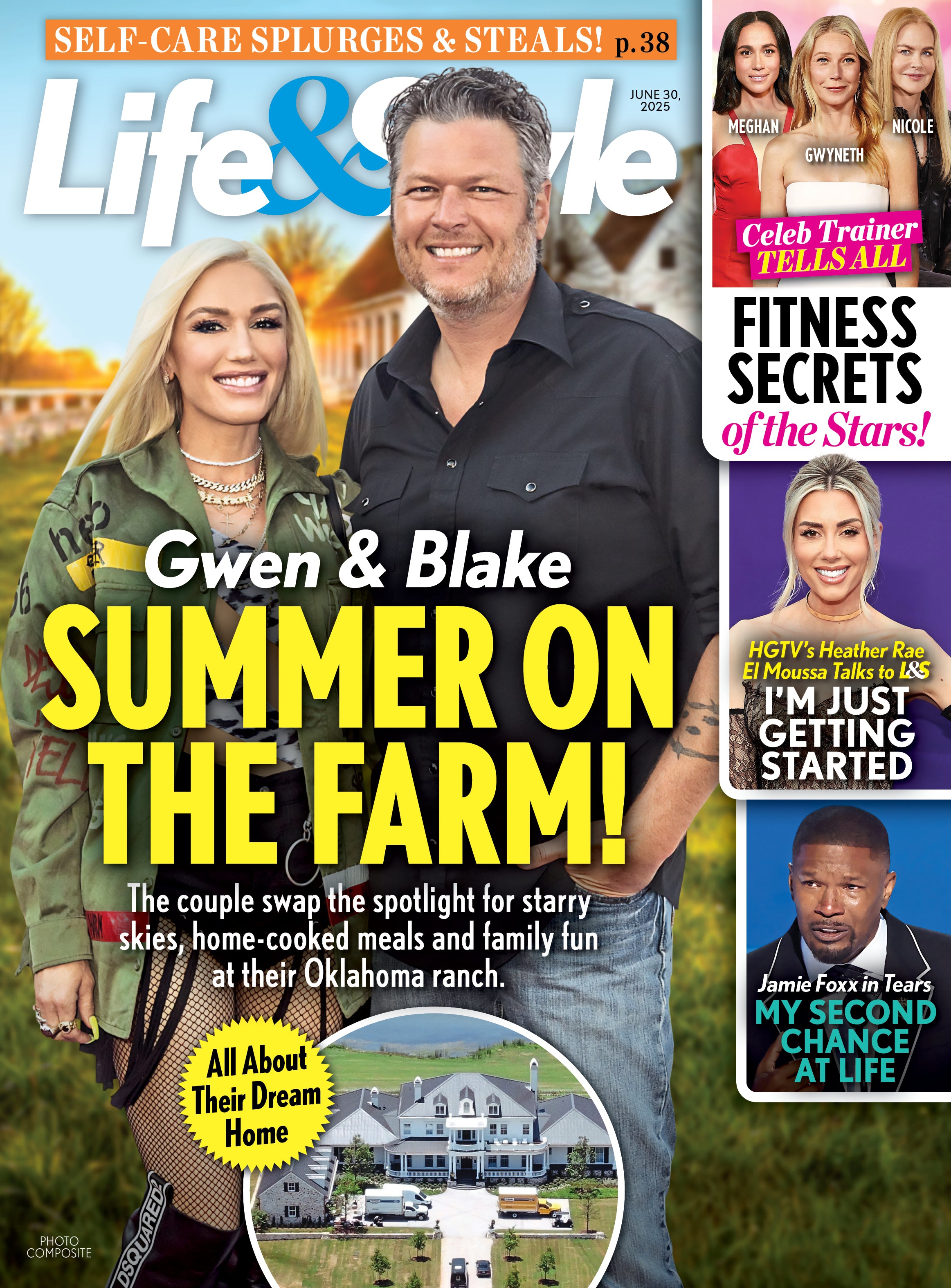 Life & Style - 06.30.25: Gwen Stefani & Blake Shelton's Summer Farm Li ...