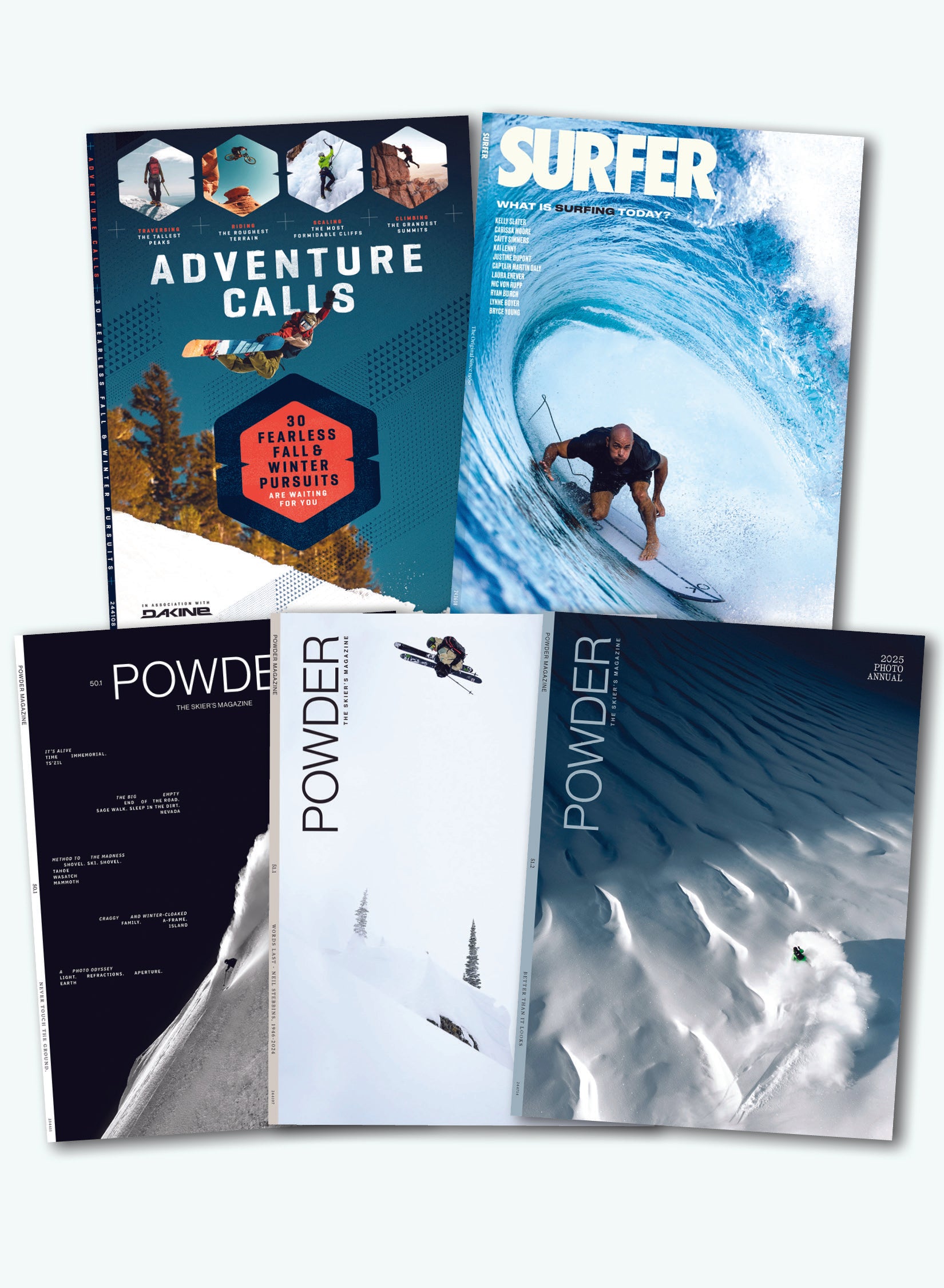 Holiday Adventure Sports Bundle – Powder The Skier's Magazine, Surfer ...