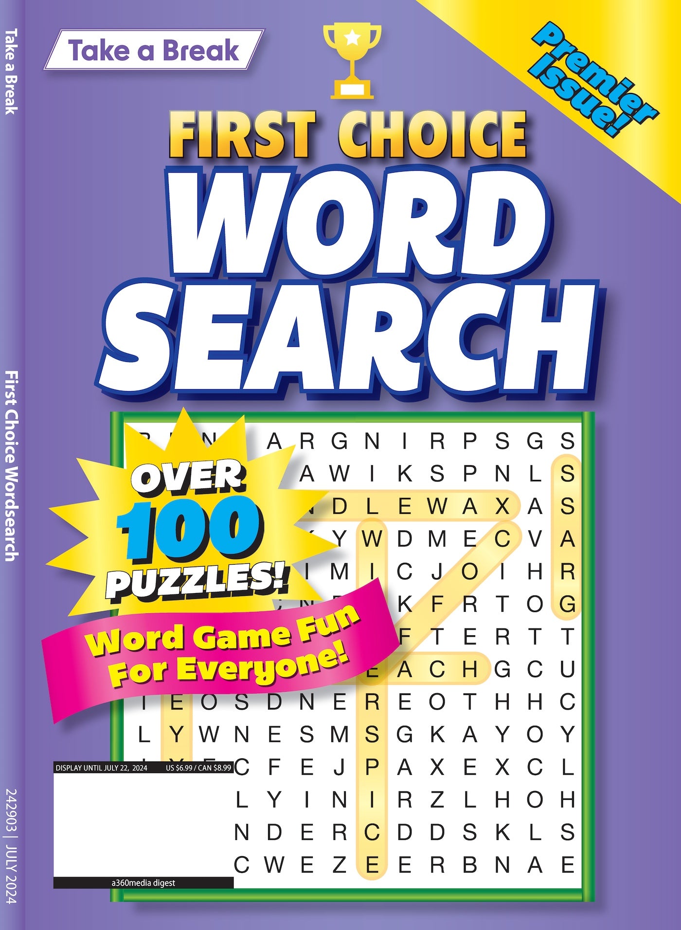 Take a Break - First Choice Wordsearch: 100+ Puzzles, Codeword, Fill-I ...