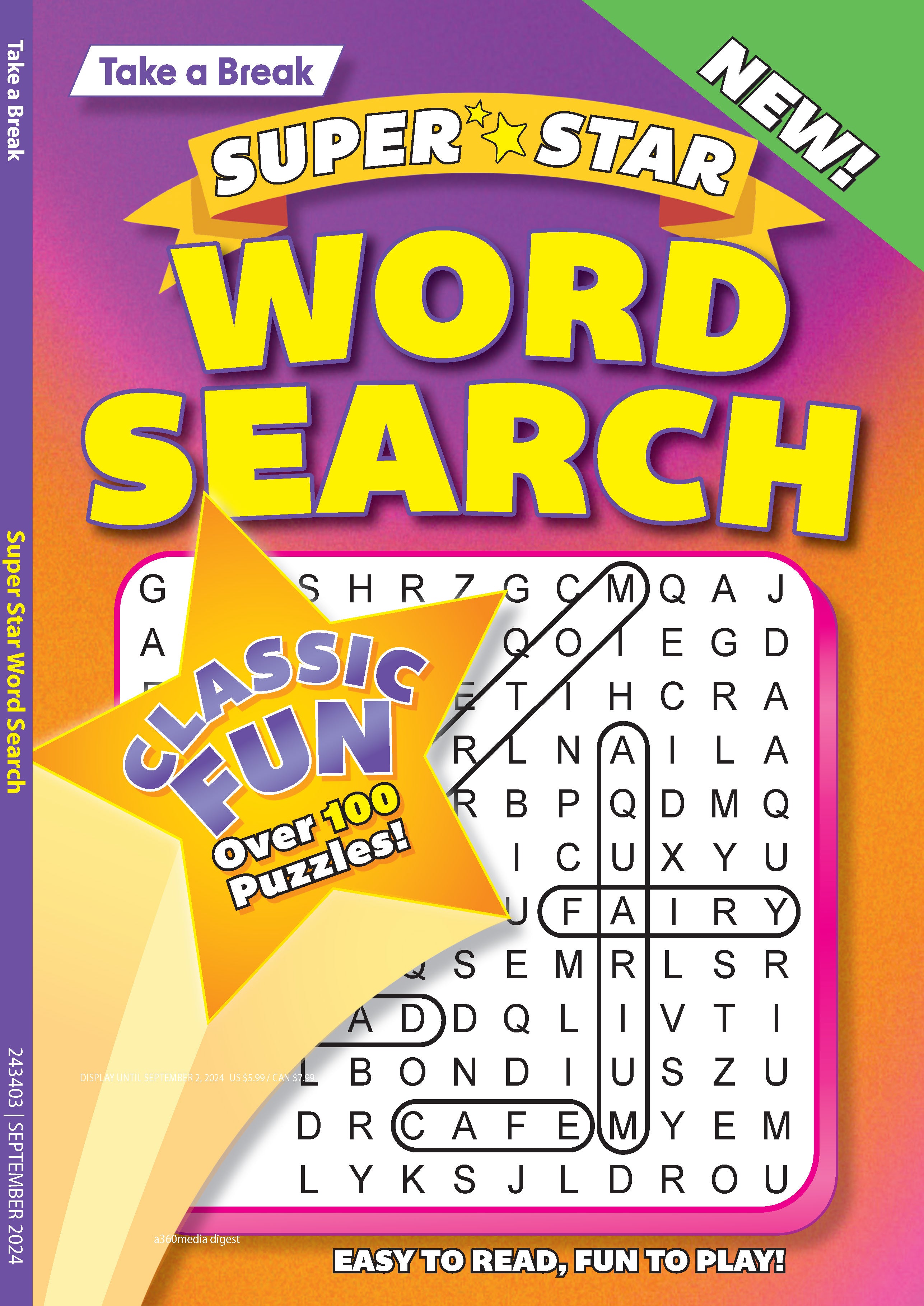Take a Break - Super Star Word Search #3 – Magazine Shop US
