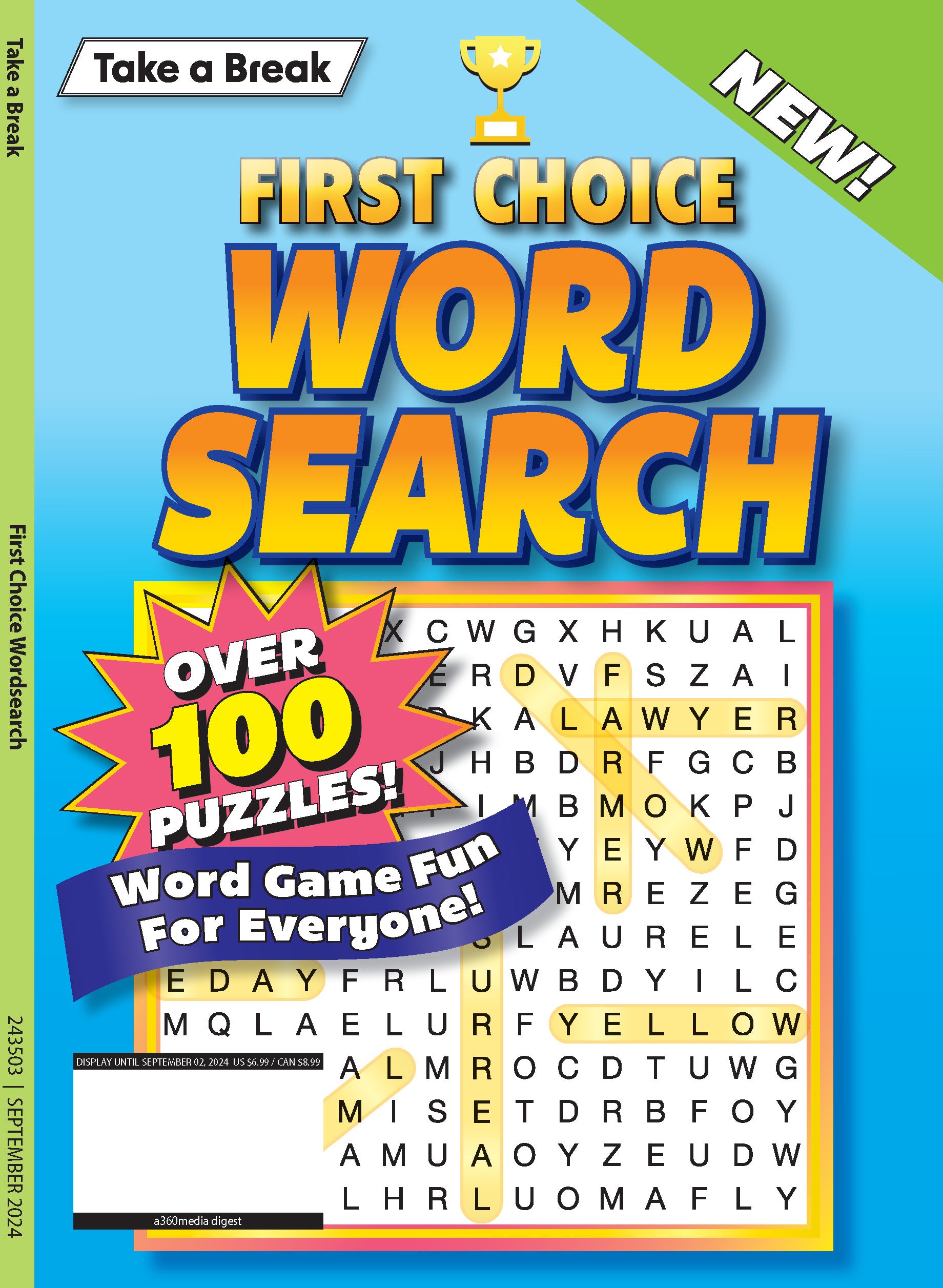 Take a Break - First Choice Word Search: 100+ Puzzles, Word Game Fun F ...