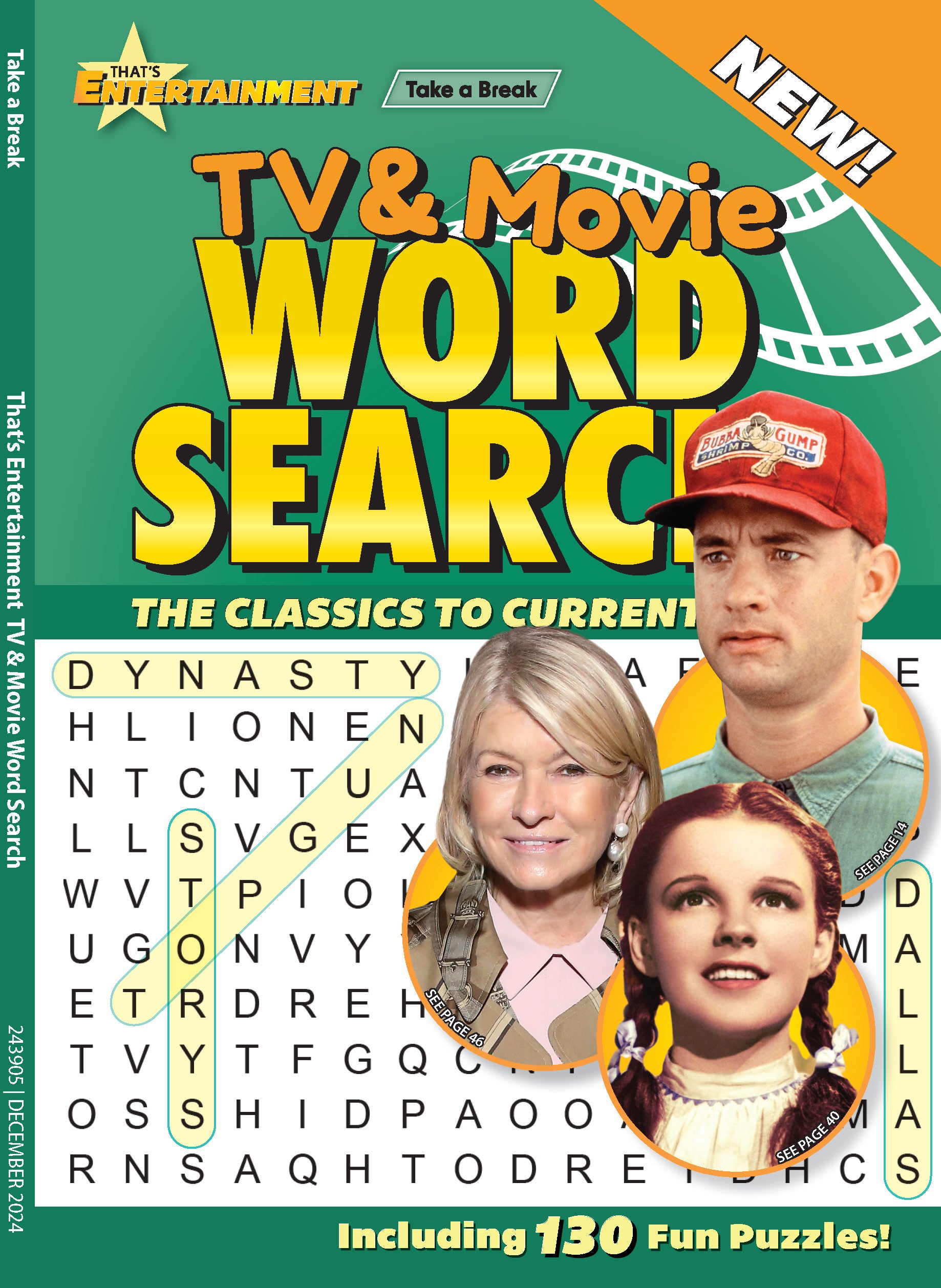That's Entertainment Wordsearch TV & Movie #3 – Magazine Shop US