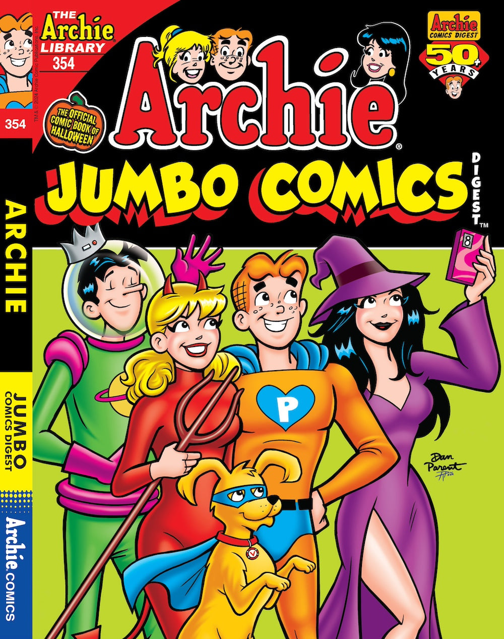 Archie Jumbo Comics Digest - Annual Halloween Party At Eyegore Estates ...