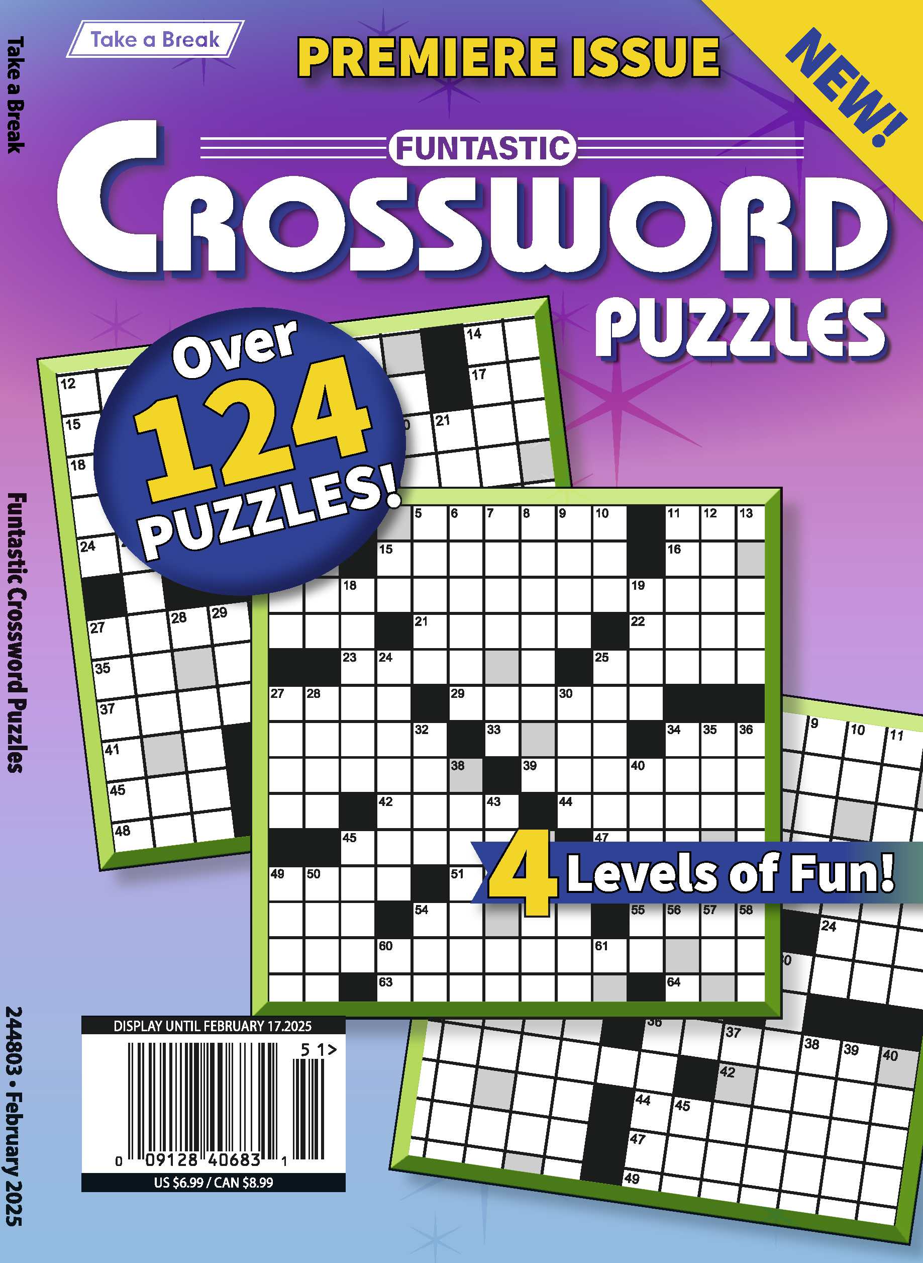 Take a Break - Funtastic Crossword Puzzles: 124+ Puzzles, 4 Levels Of ...