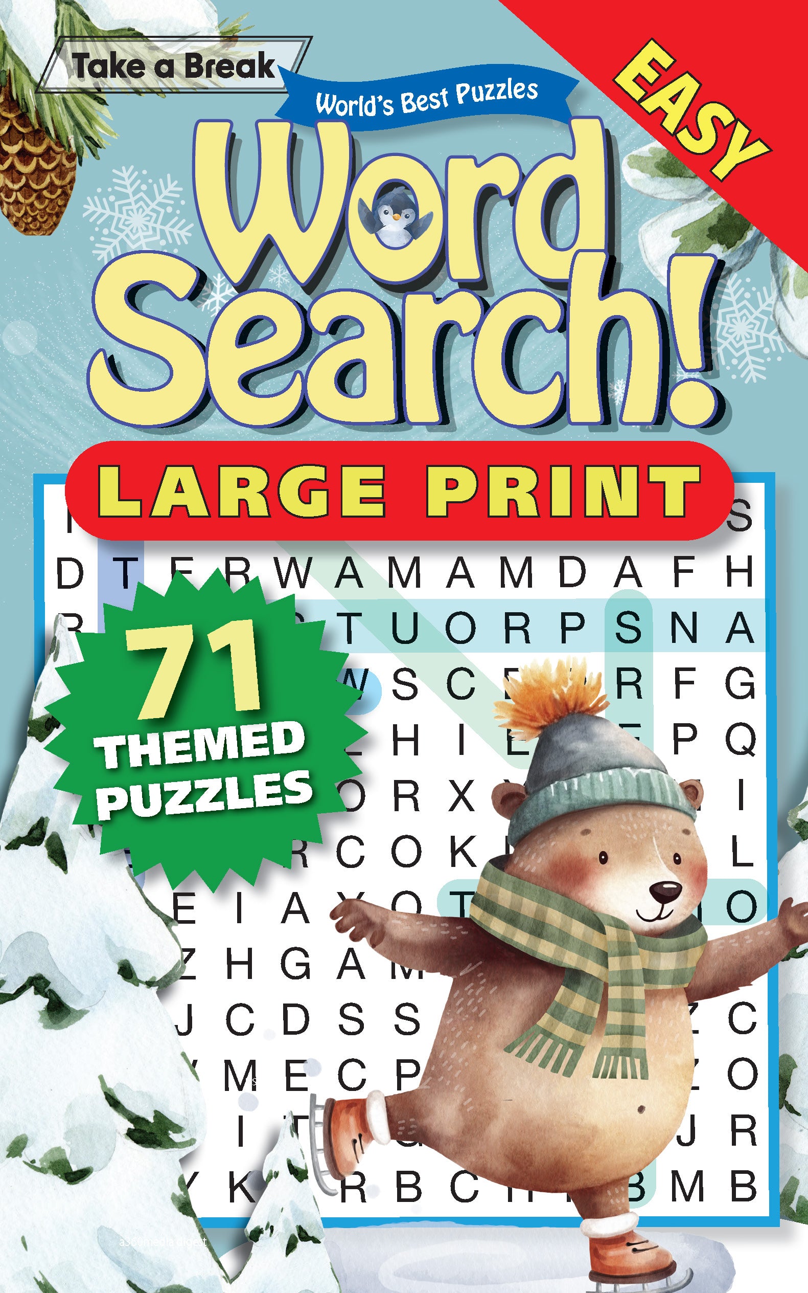 Take a Break - Word Search 241210 (Large Print): 71 Themed Puzzles, Ea ...