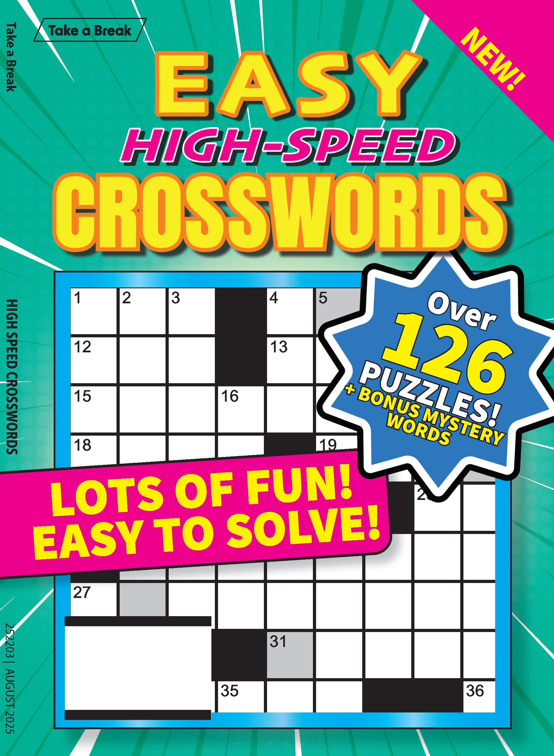 Take a Break - Easy High Speed Crosswords 25.05.09: Over 126 Puzzles ...