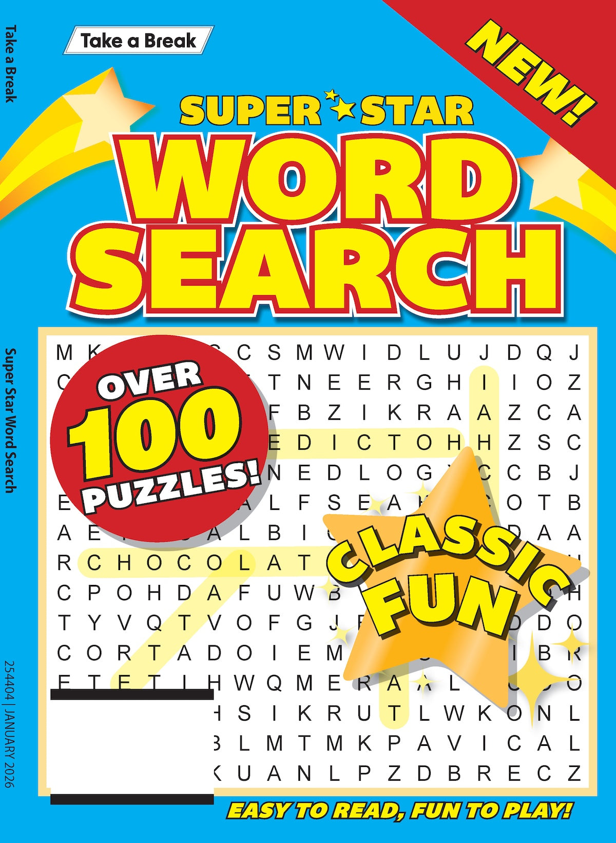 Take a Break - Superstar Word Search 25.10.24: Over 100 Puzzles, Class ...