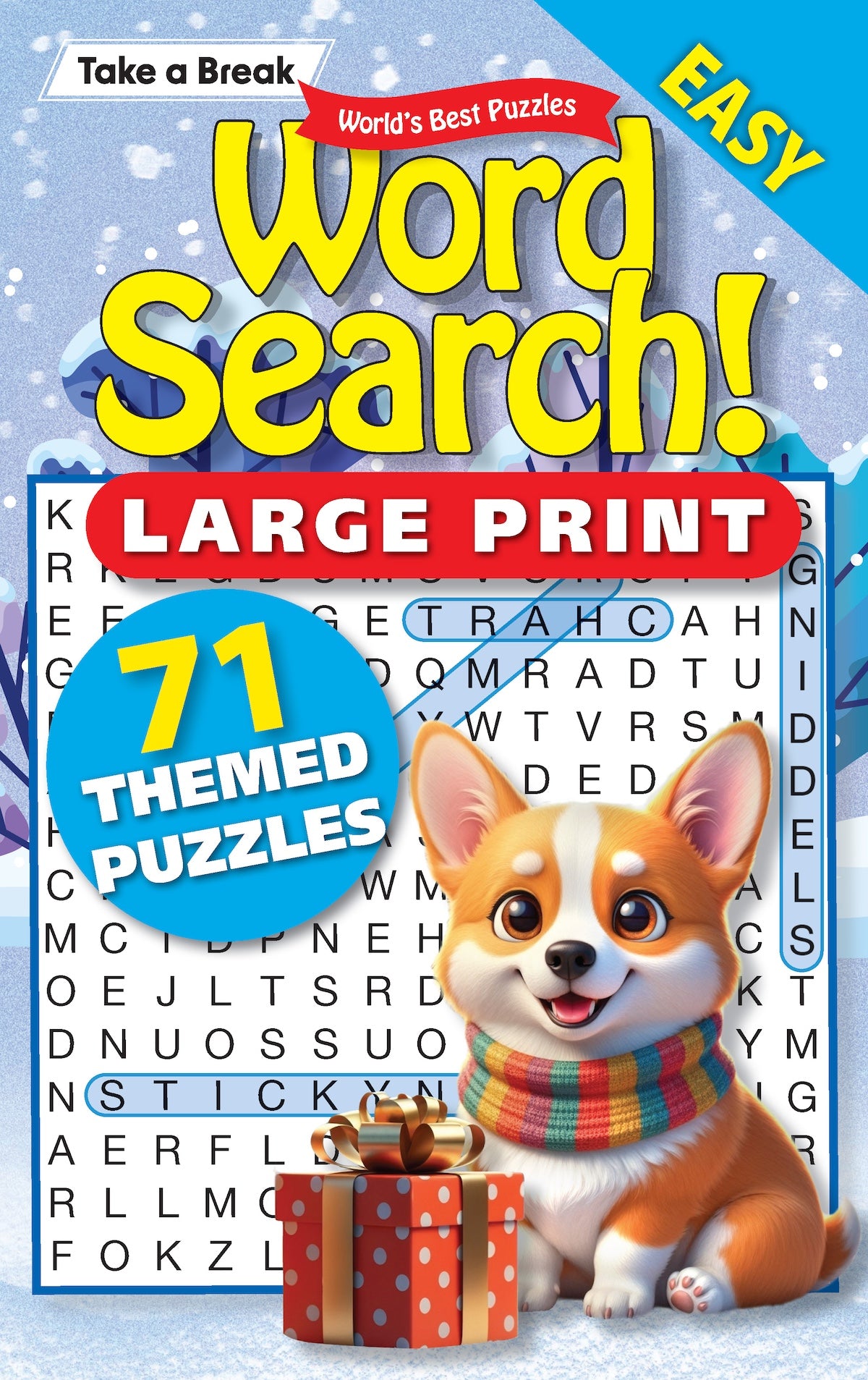 World's Best Puzzle - Word Search 25.11.21: Large Print, Winter Word S ...