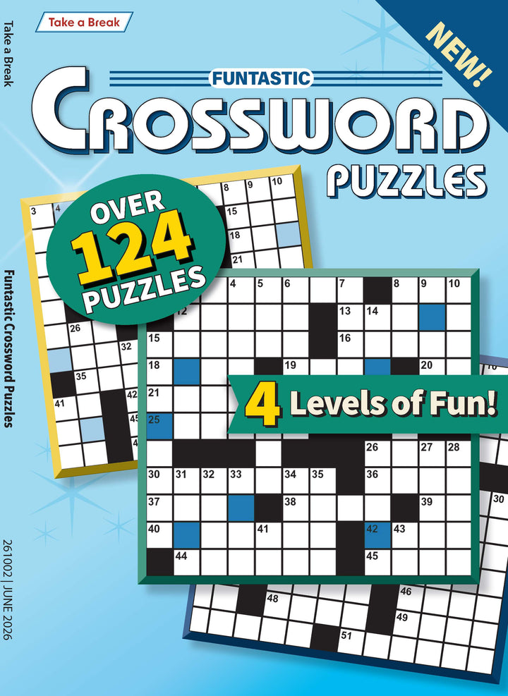 Take a Break - Funtastic Crossword 26.04.10: Over 124 Puzzles, 4 Level ...