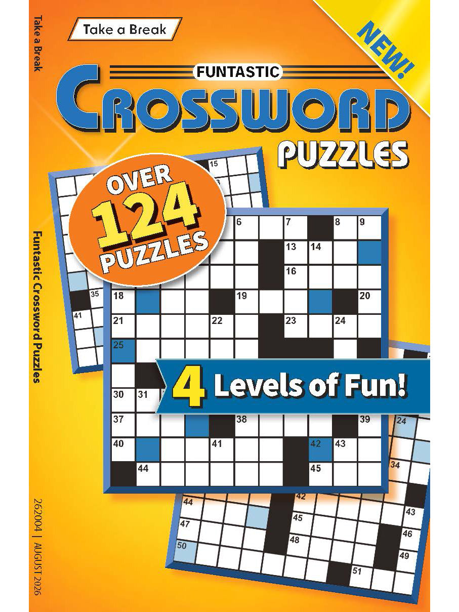 Take a Break - Funtastic Crossword 26.05.15: Over 124 Puzzles, 4 Level ...