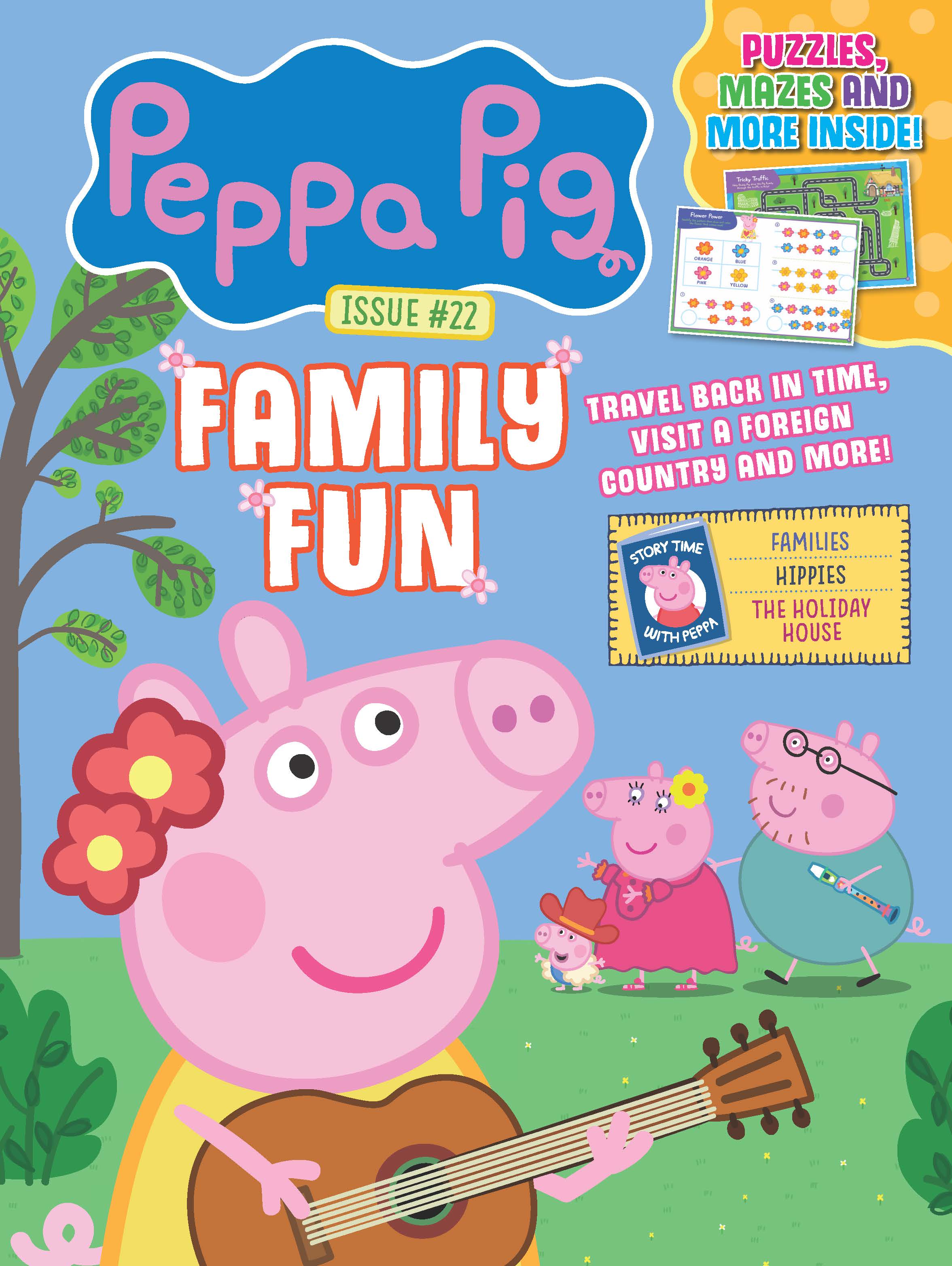 Peppa Pig - Family Fun Issue 22: Travel Back In Time, Dress Up As Hipp ...