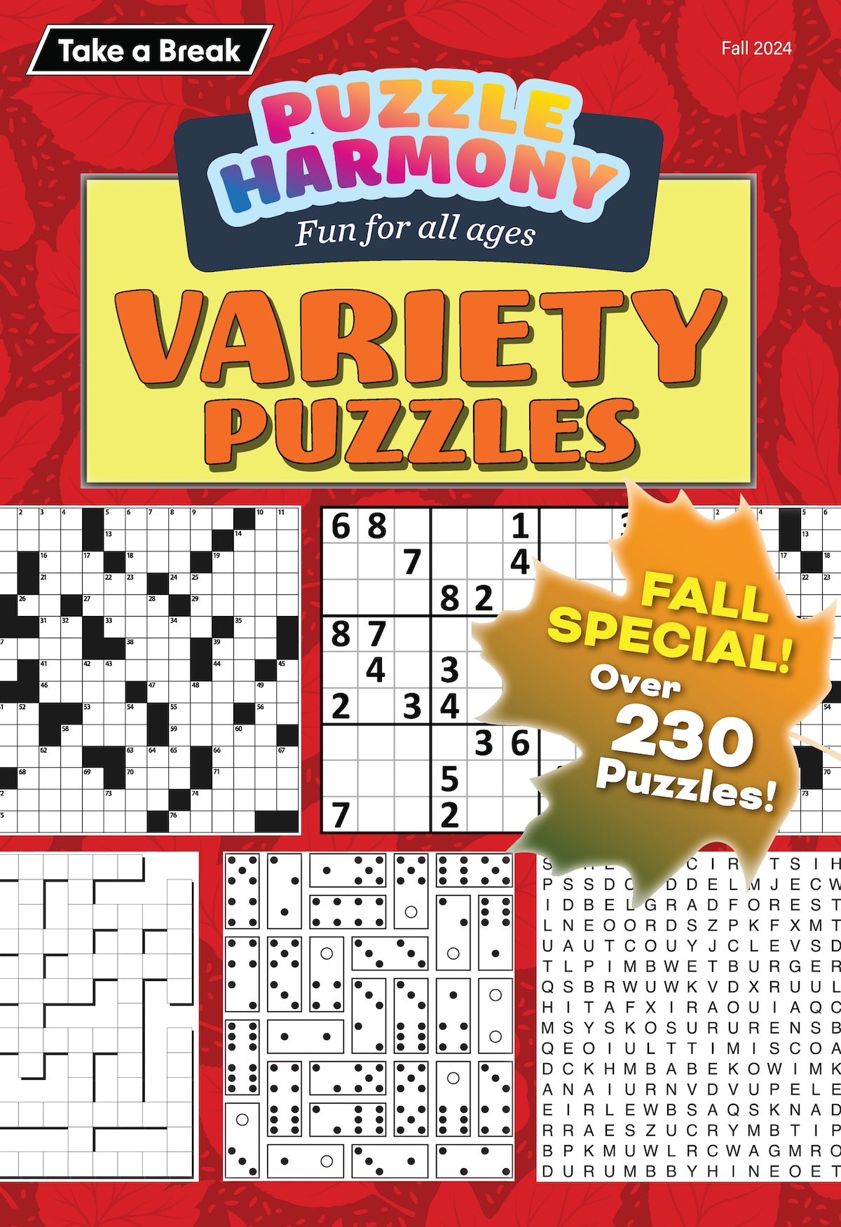 Puzzle Harmony - Variety Puzzles 244113 Fall Special!: 230+ Puzzles, S ...