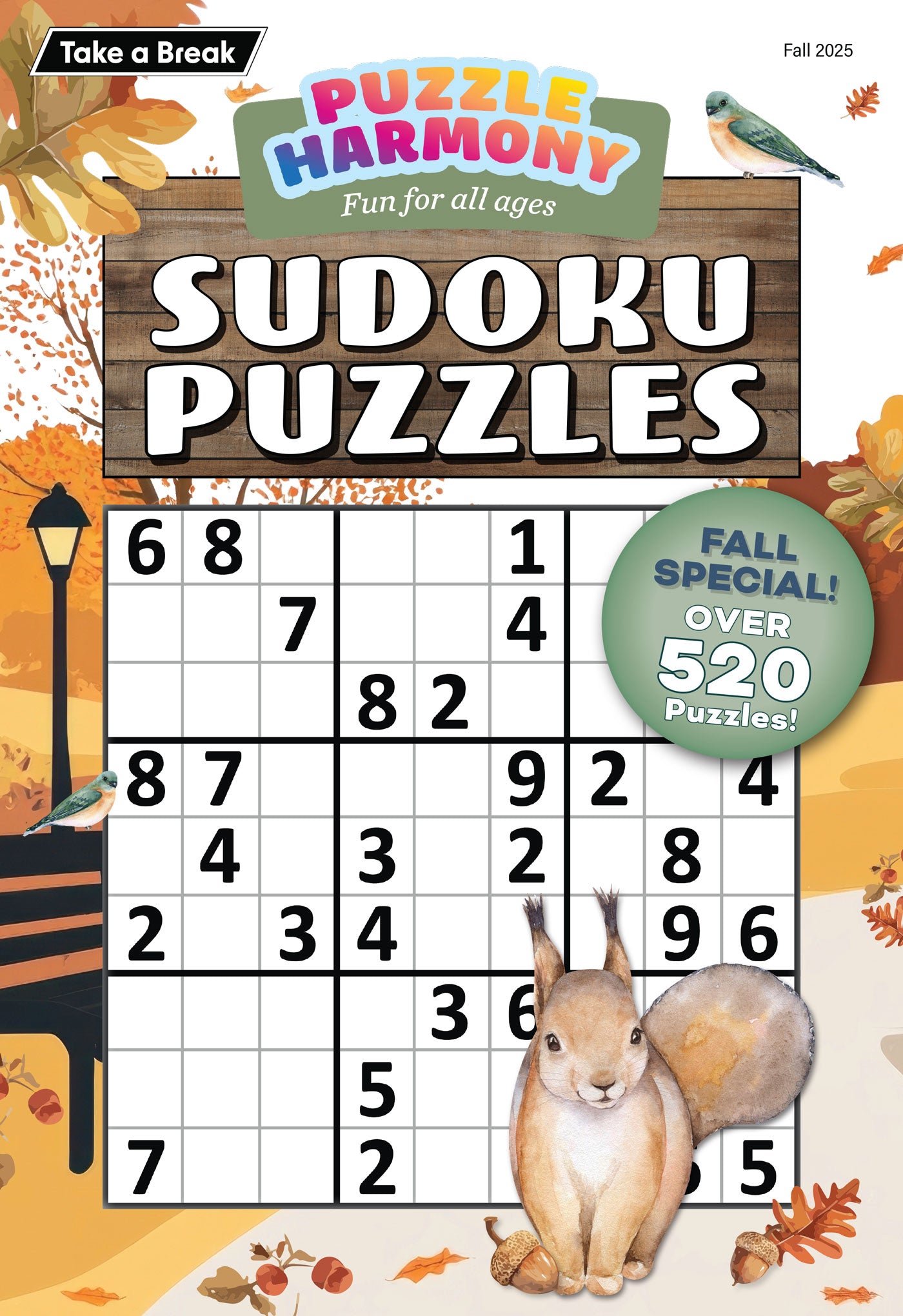 Puzzle Harmony - Sudoku Fall 2025 Special: Fall Themed Full-Sized Book ...