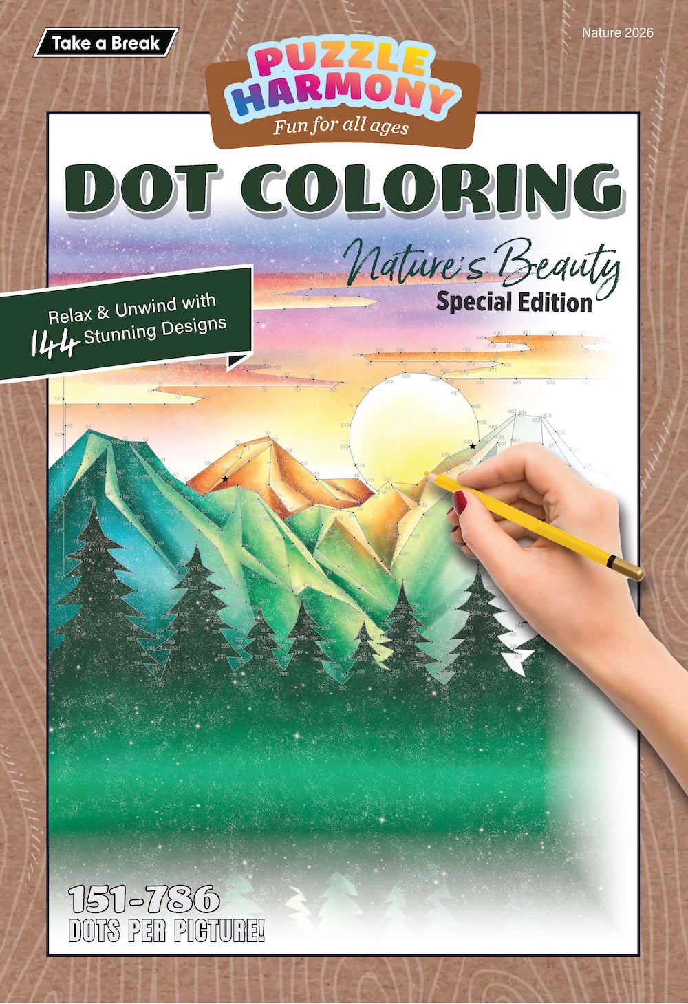 Puzzle Harmony - Dot to Dot Nature's Beauty Special: 144 Stunning Natu ...