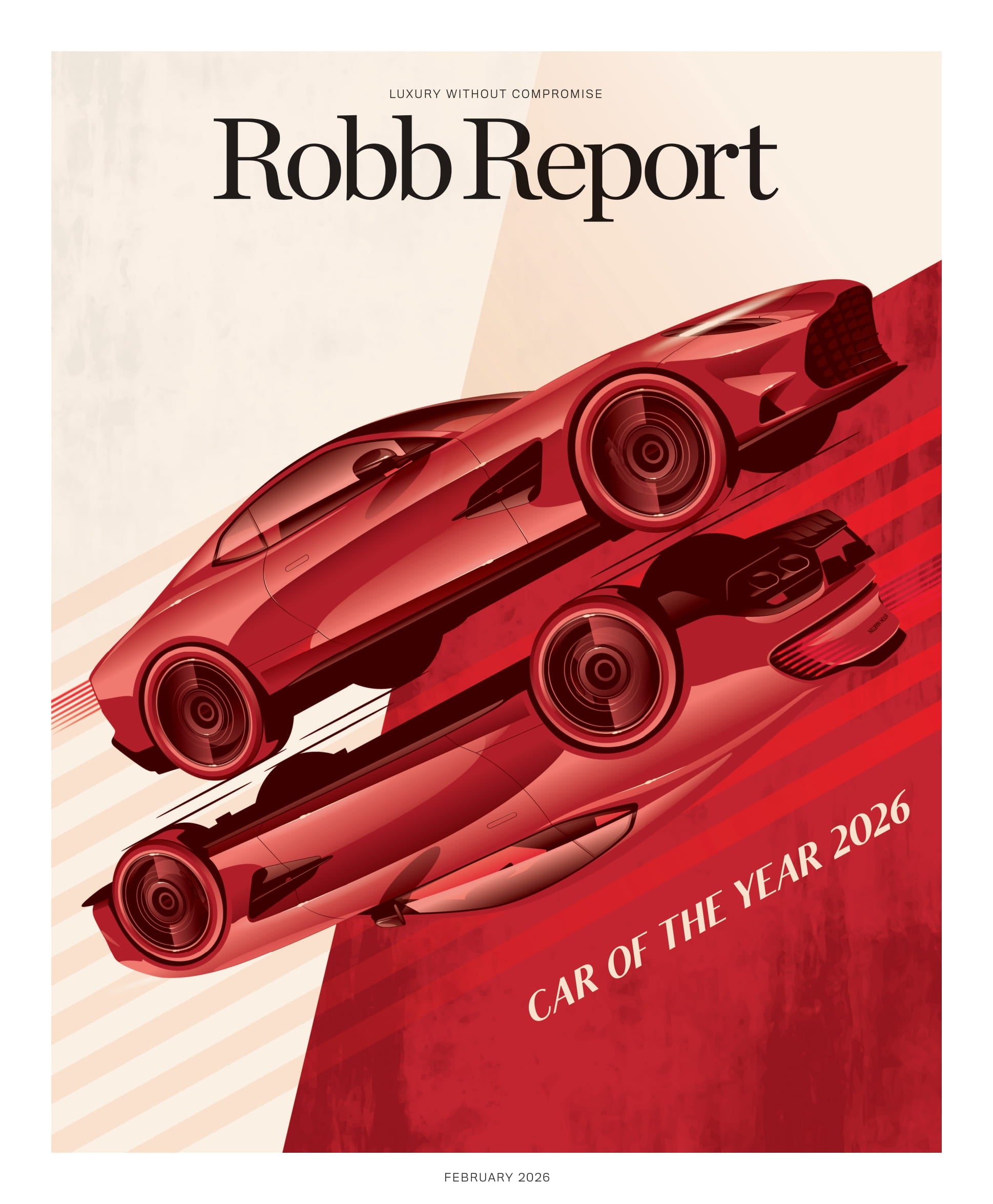 Robb Report - Car Of The Year Issue February 2026: Top-Tier Drivers In ...