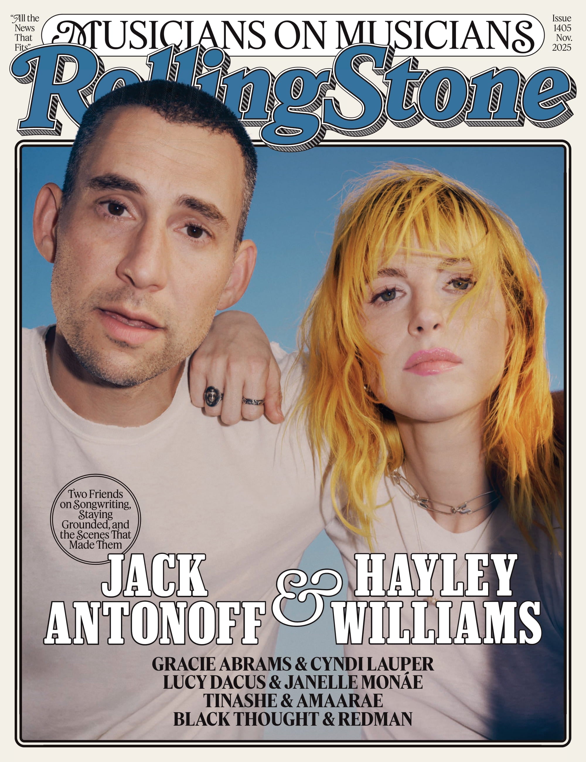Rolling Stone - November 2025: Musicians On Musicians 2025, Jack Anton ...