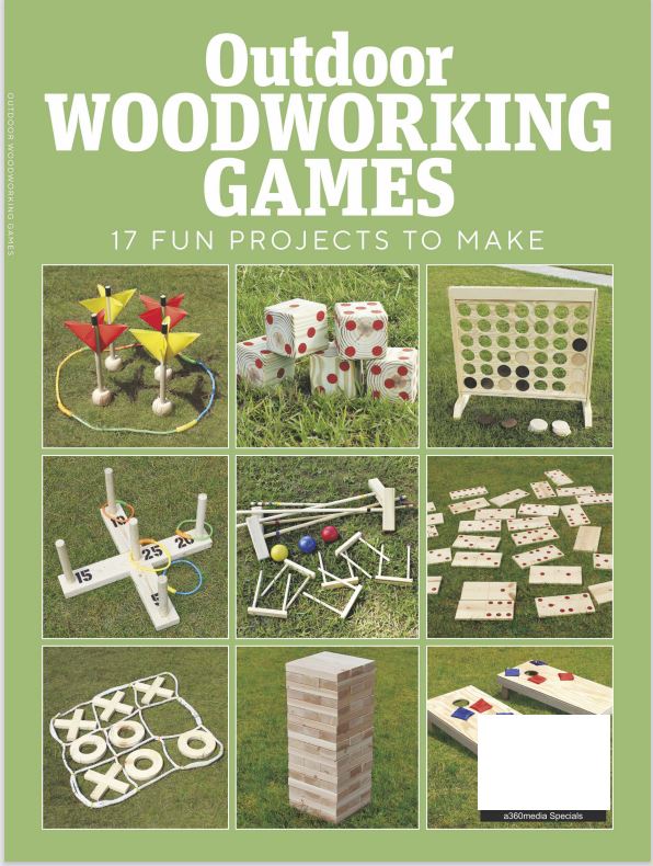 Outdoor Woodworking Games - 17 Fun Projects To Create Including: Lawn ...