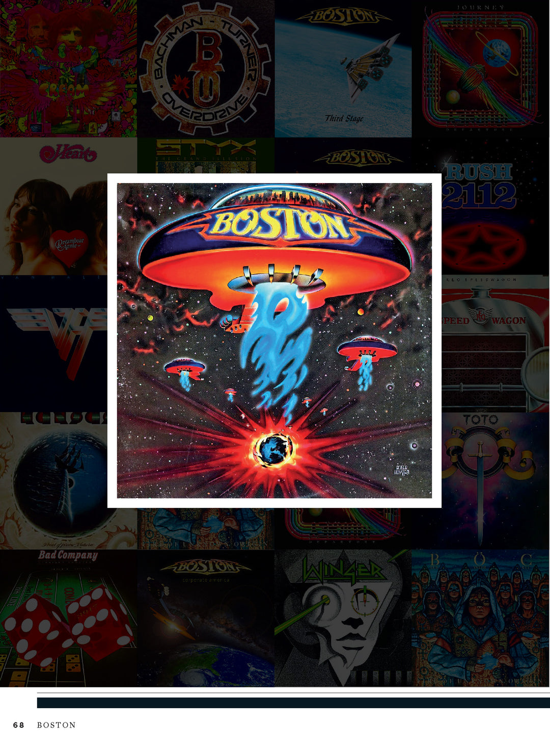Boston Album Cover Wallpaper