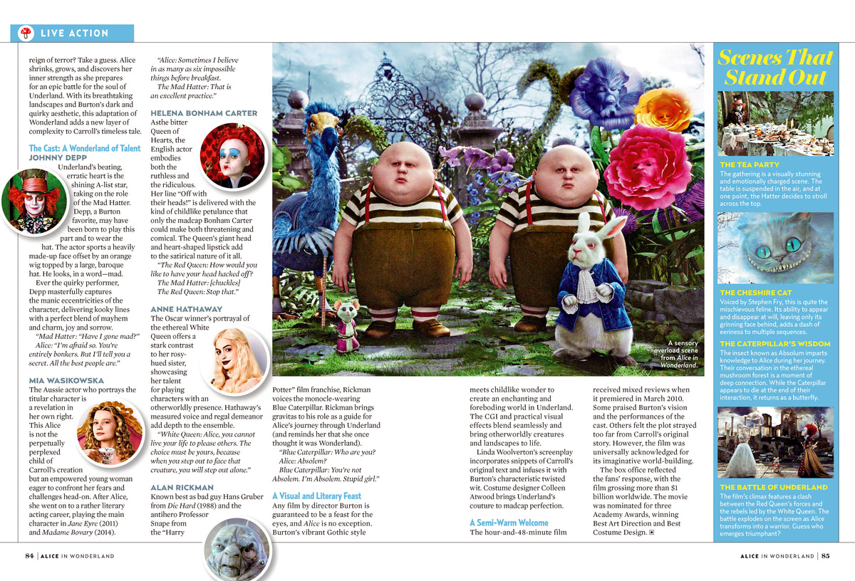 Alice in Wonderland - The Ultimate Fan Guide: Lewis Carroll's Tale, Ti ...