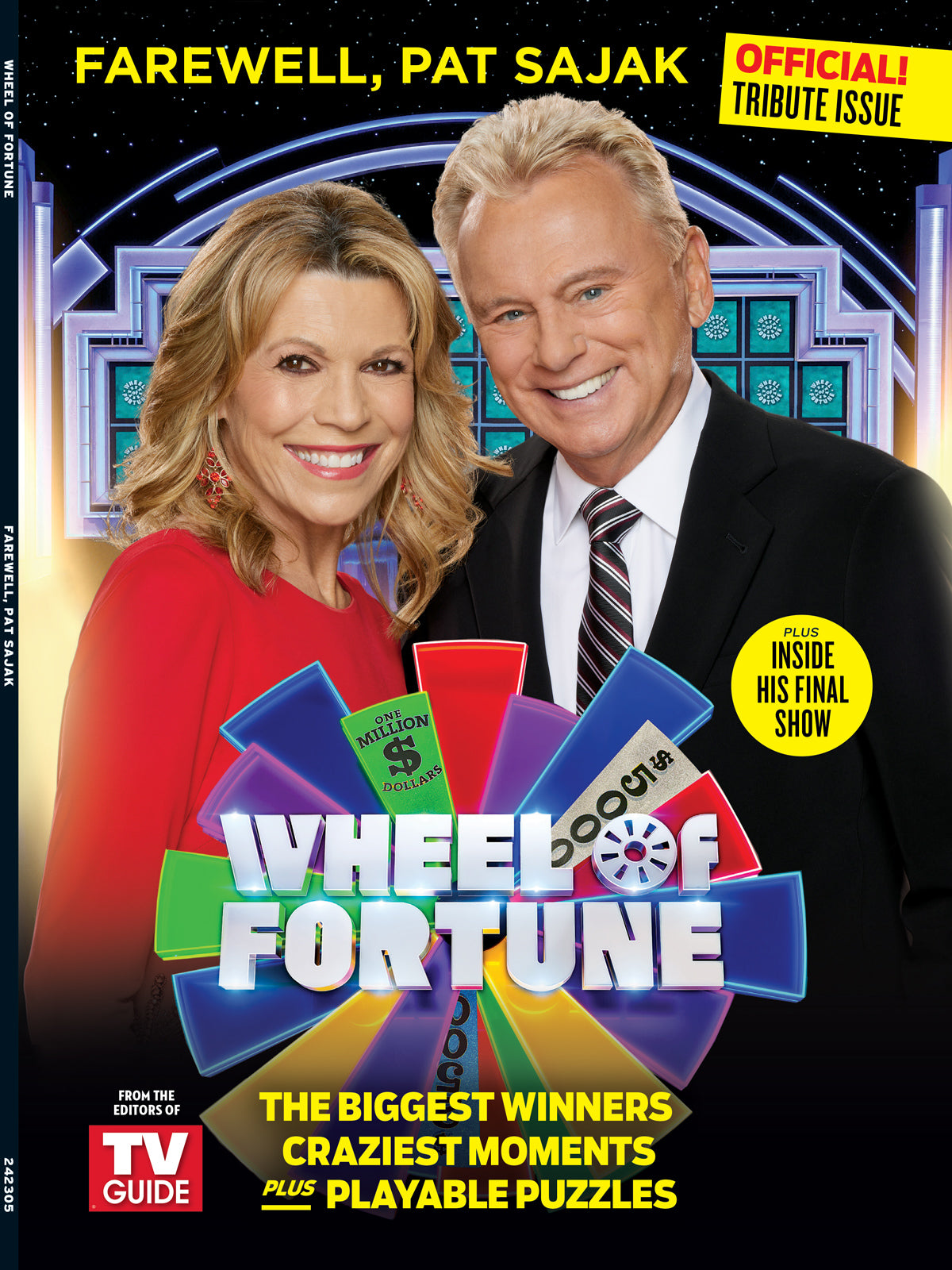 Pat Sajak's Retirement - Tribute Issue: Wheel Of Fortune, Biggest Wins ...