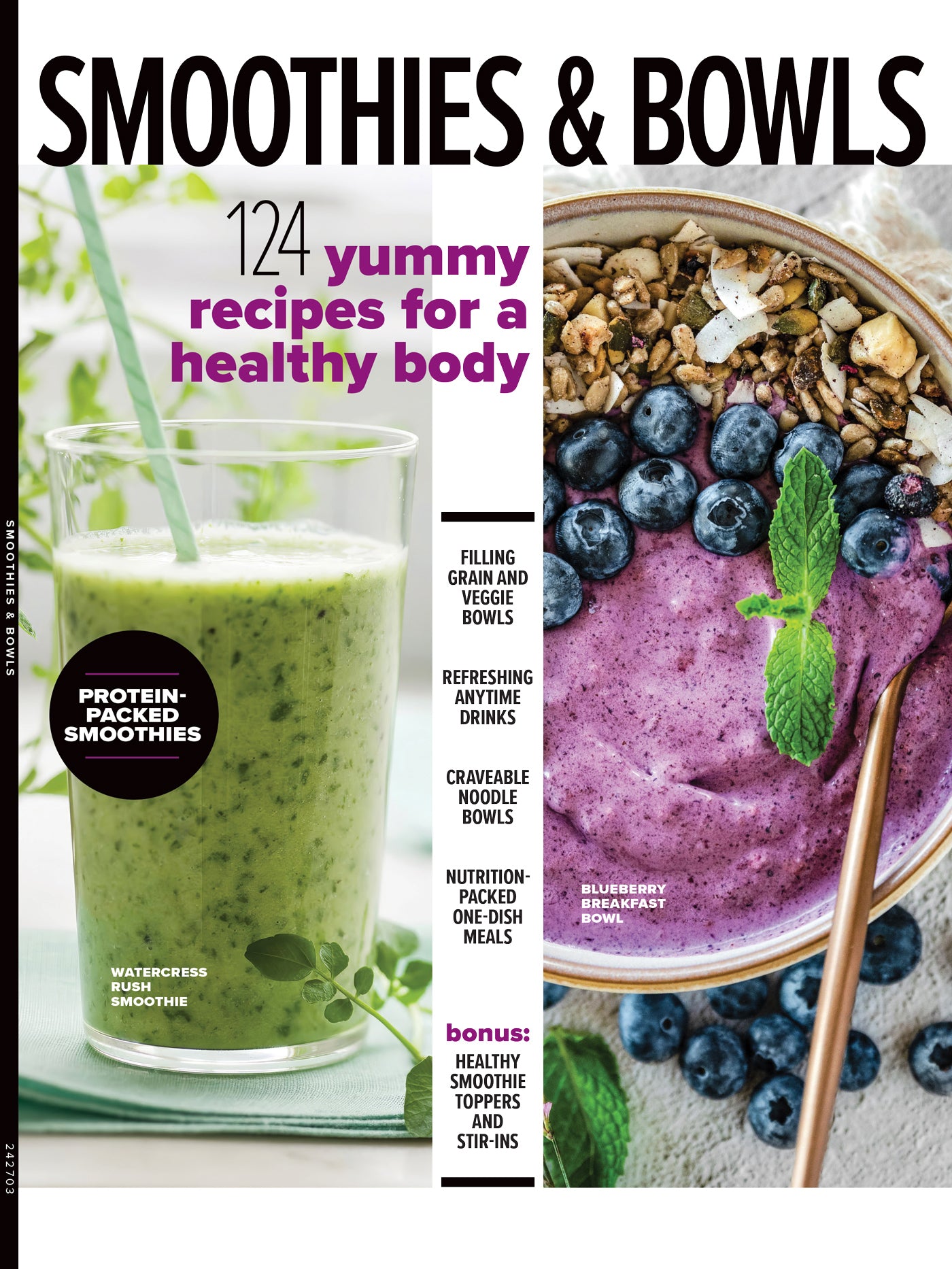 Smoothies & Bowls - 124 Recipes For A Healthy Body, Protein-Packed, Hi ...